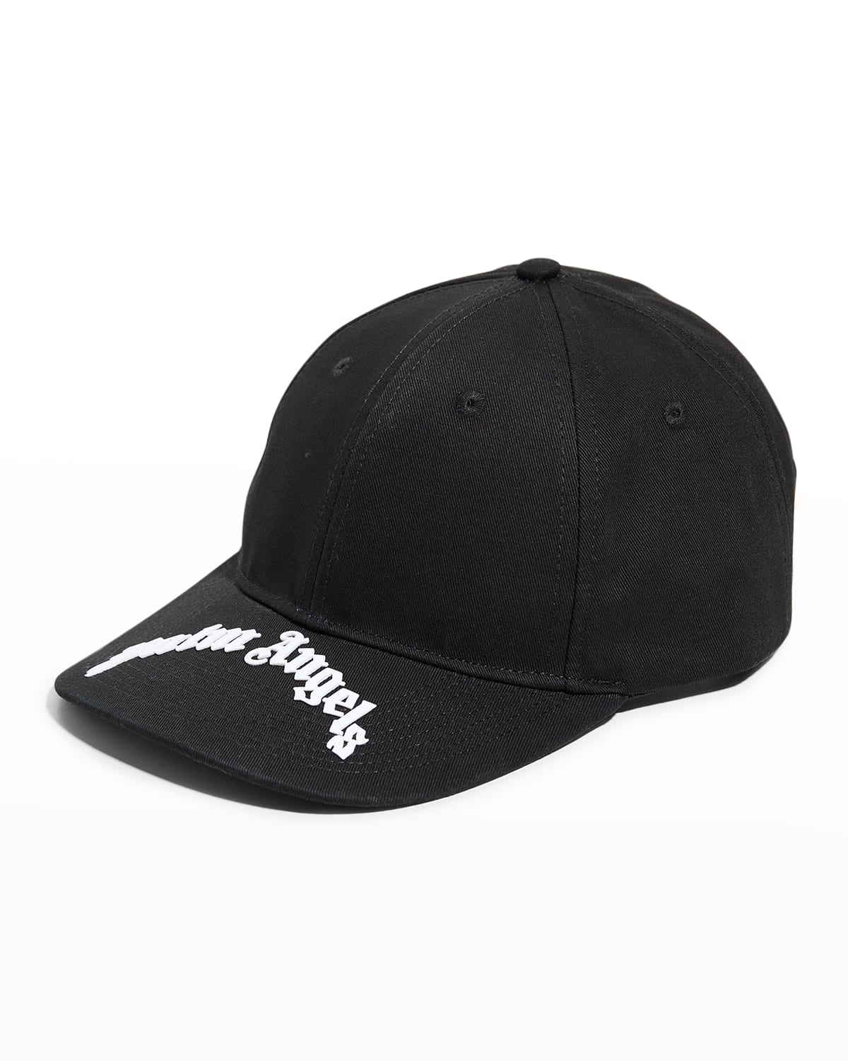 Palm Angels Men's Curved Logo Baseball Cap | Neiman Marcus