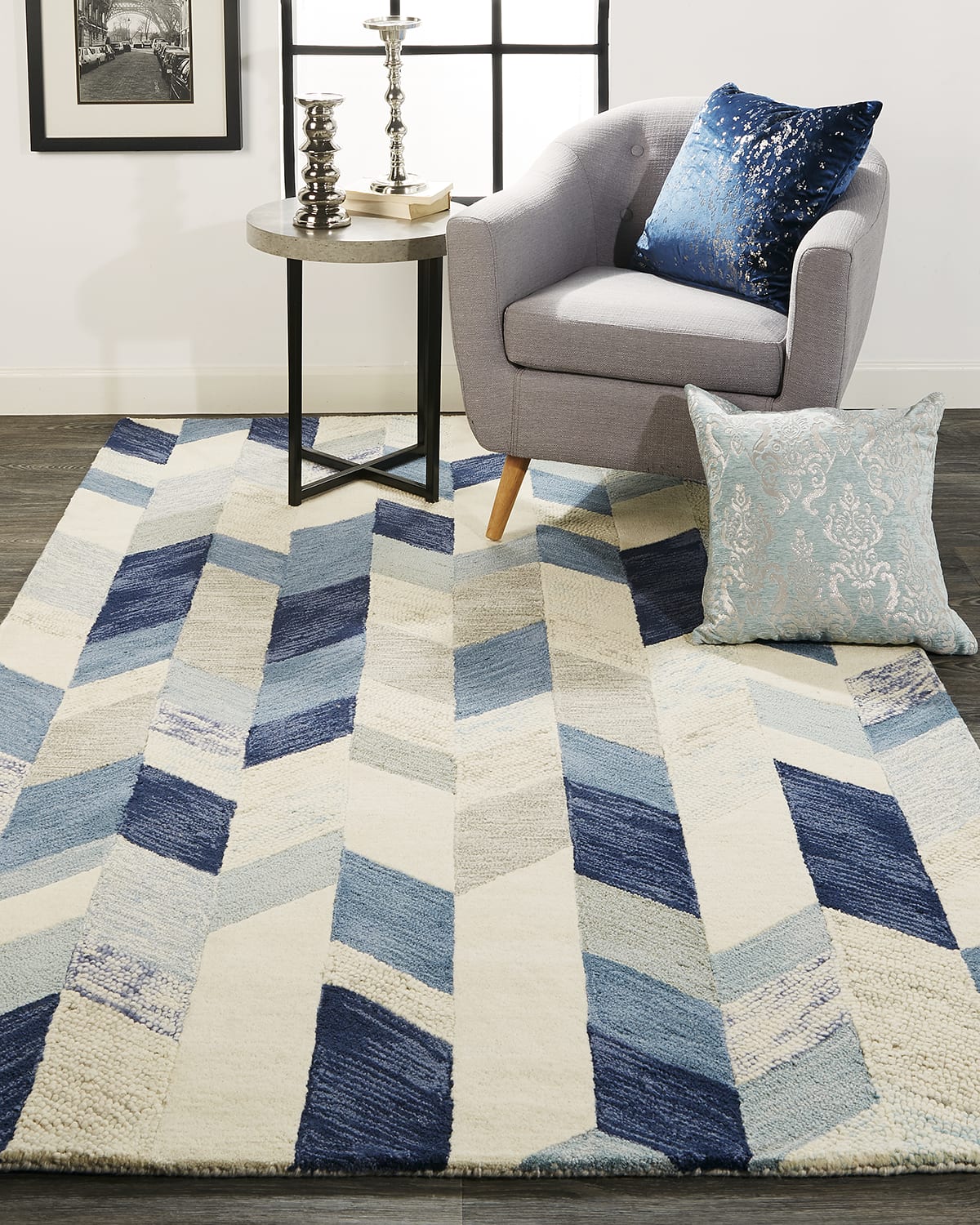 Weave & Wander Binada Large Tribal Graphic Tufted Rug, 2' x 3' | Neiman ...