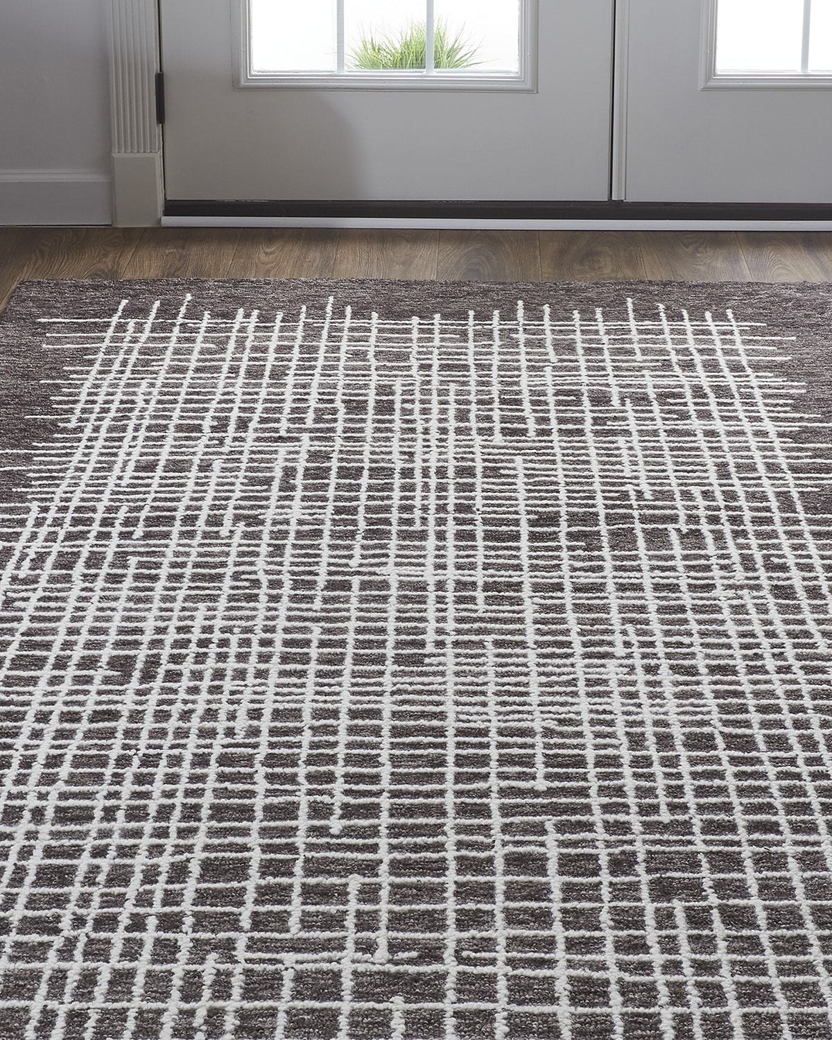 Weave & Wander Carrick Modern Tufted Architectural Rug, 9' x 12 ...