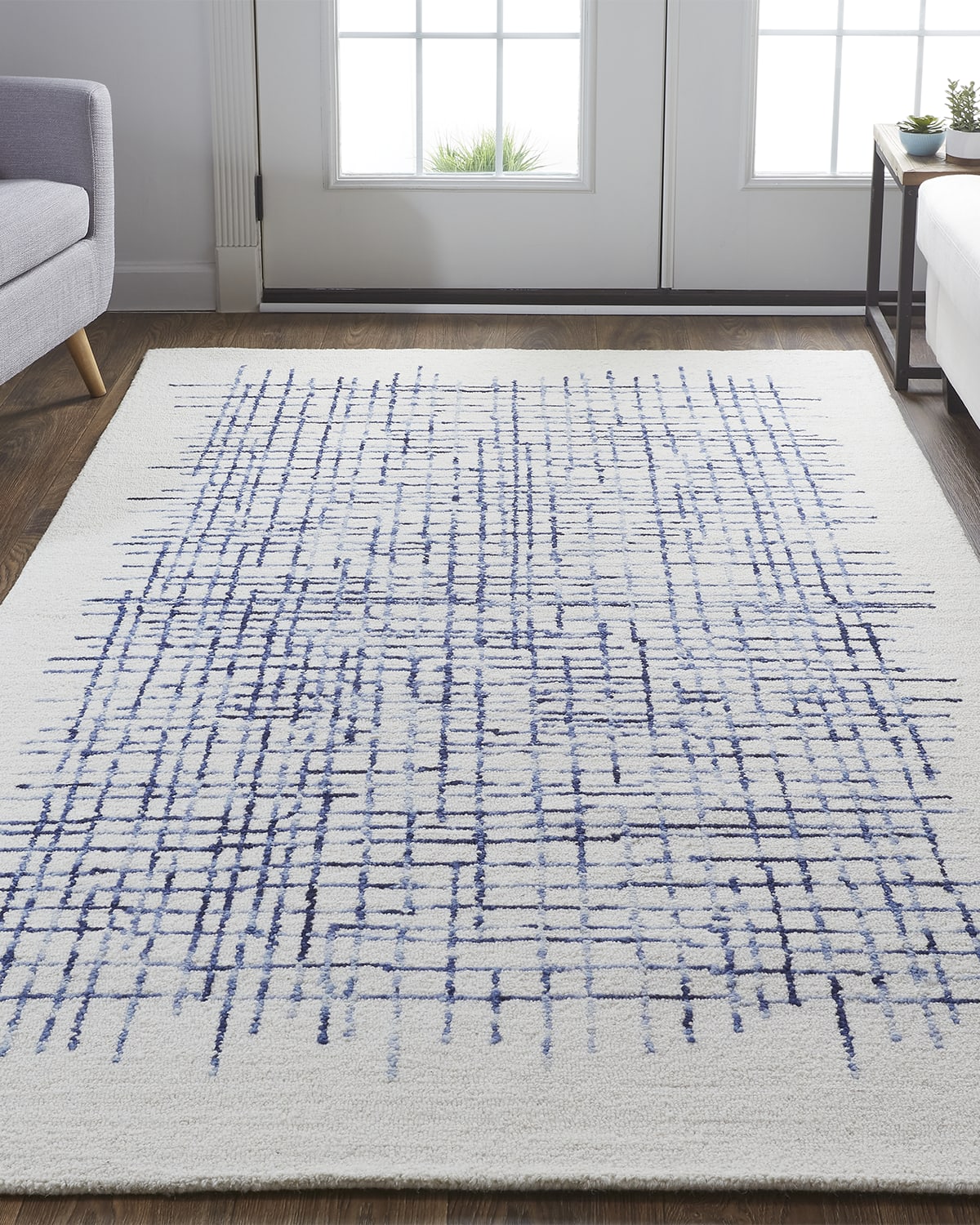 Weave & Wander Carrick Modern Tufted Architectural Rug, 9' x 12 ...