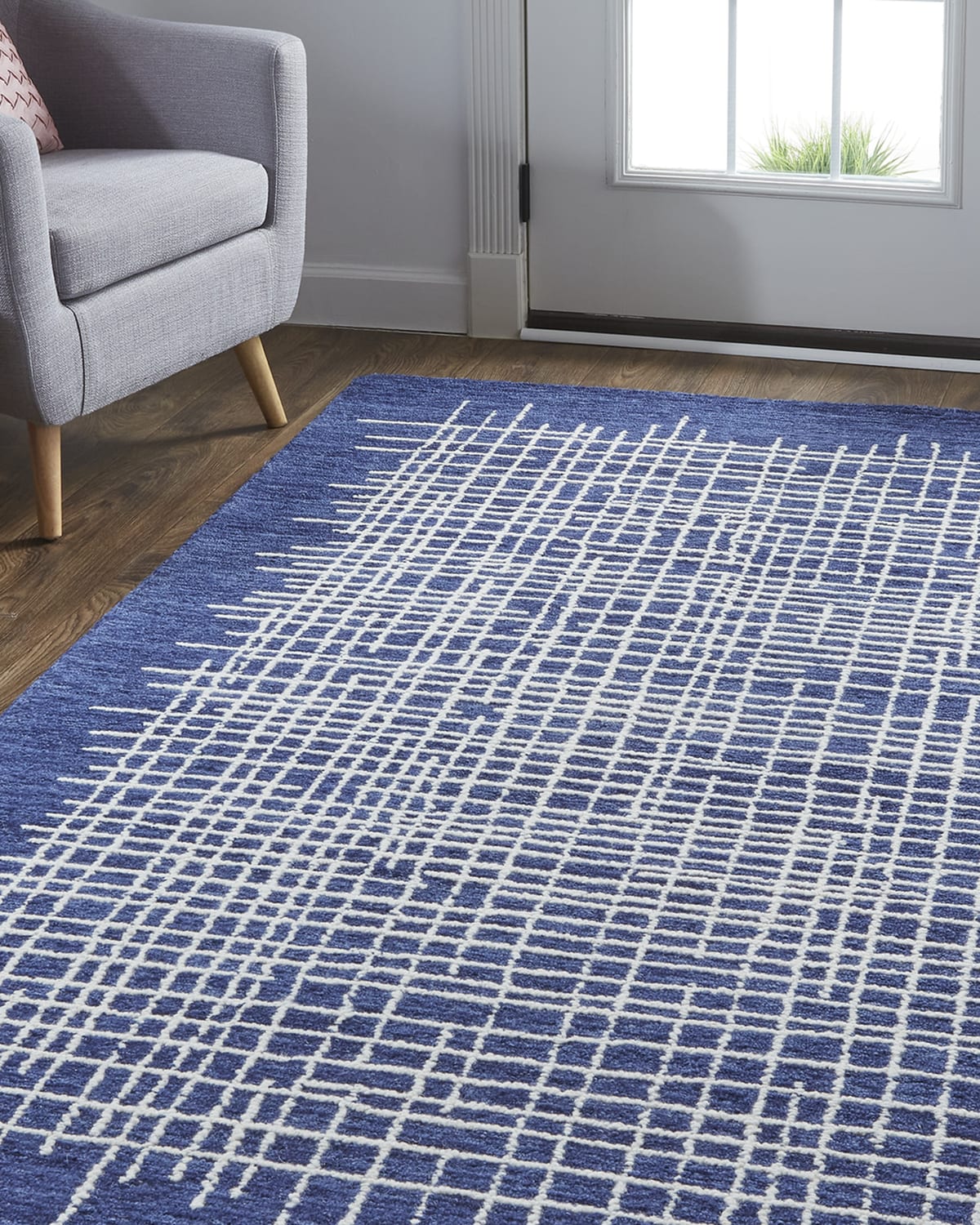 Weave & Wander Carrick Modern Tufted Architectural Rug, 5' x 8 ...