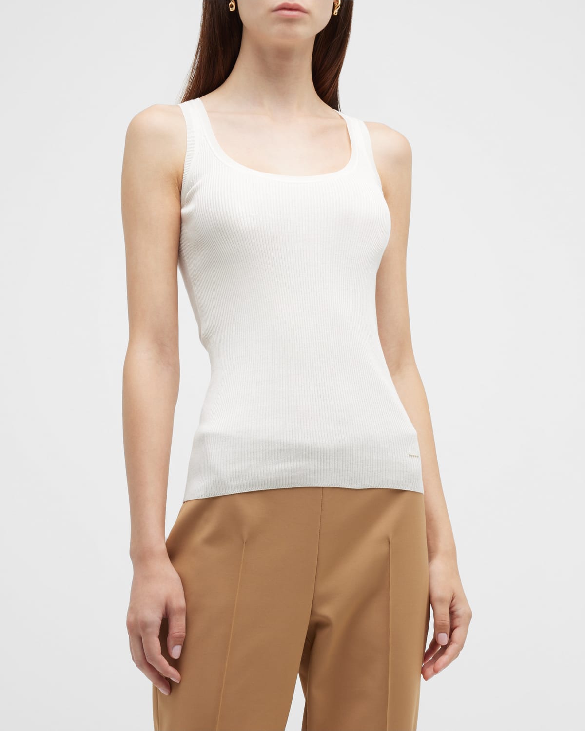 The Upside Tess Ribbed Seamless Crop Tank | Neiman Marcus