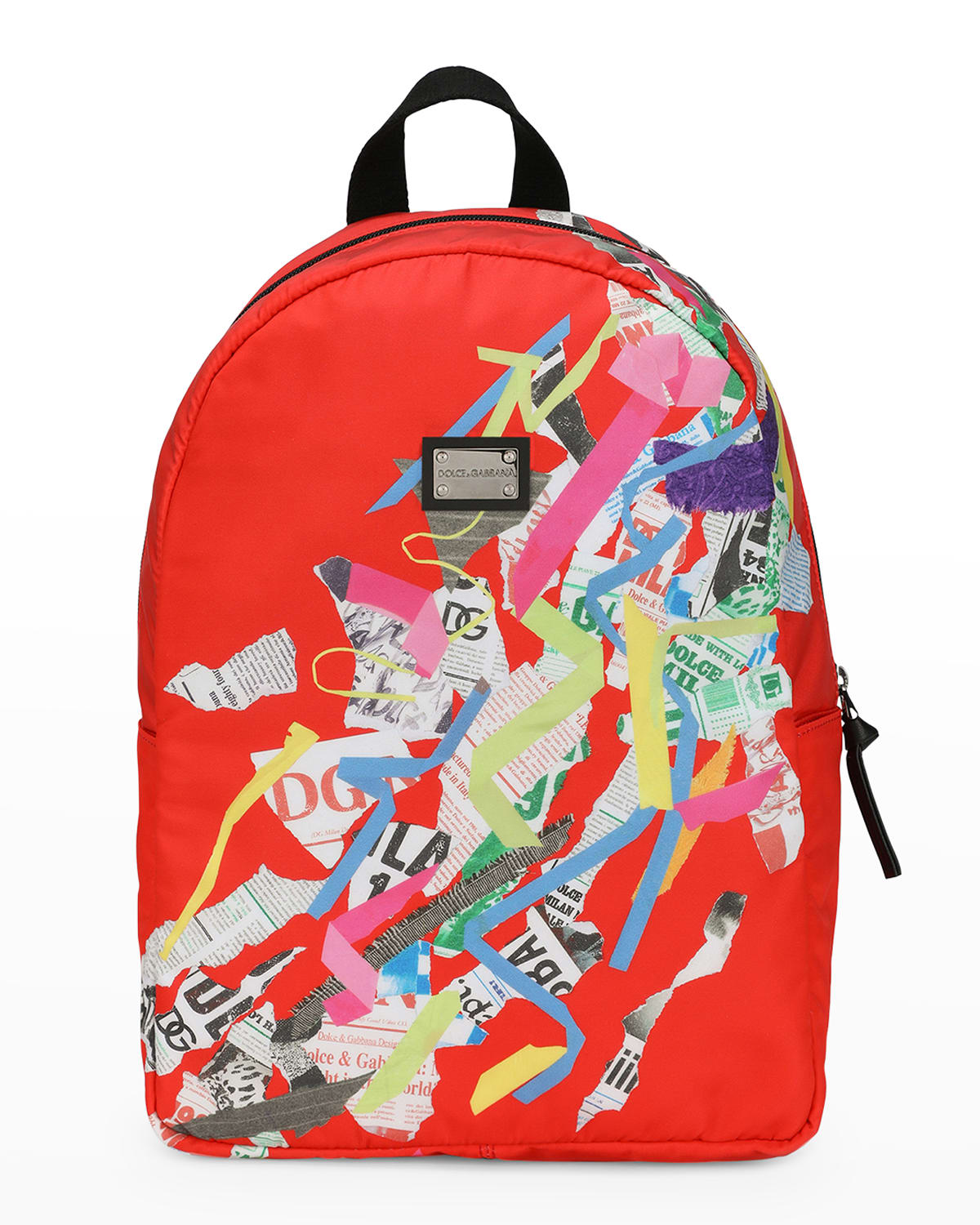 Dolce&Gabbana Kid's Logo Backpack | Neiman Marcus