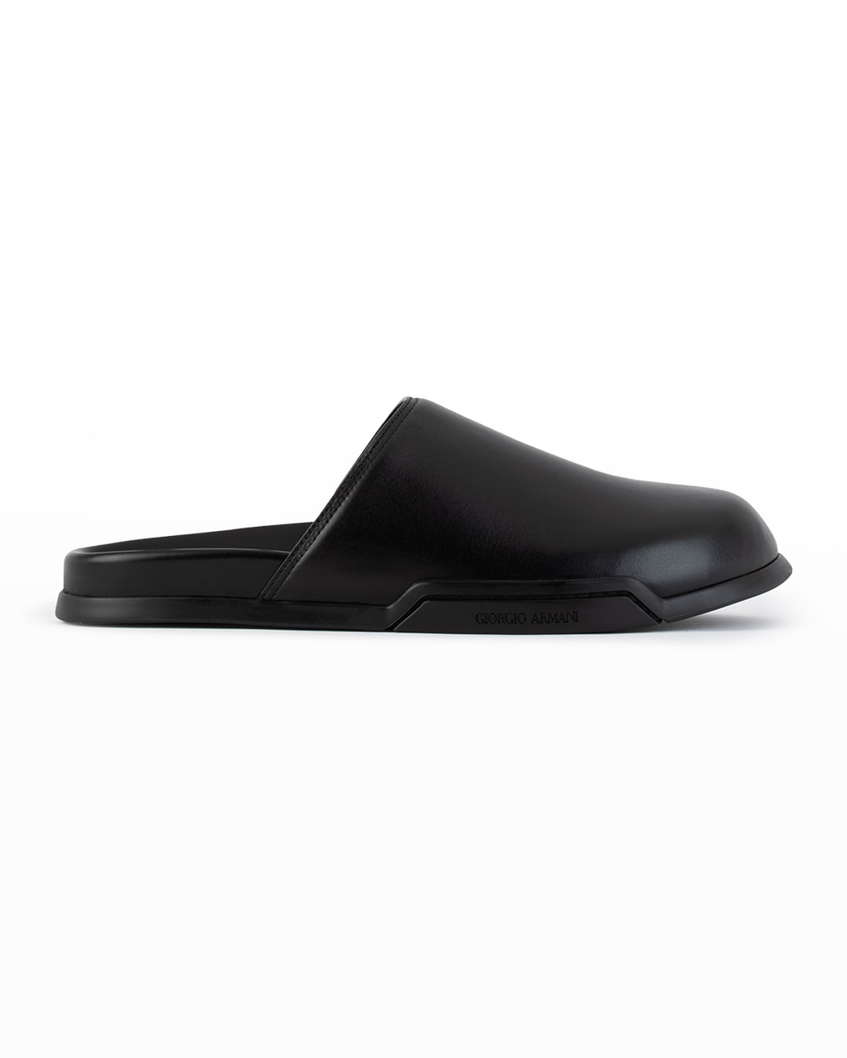 Vince Men's Geo-M Mule Slides | Neiman Marcus