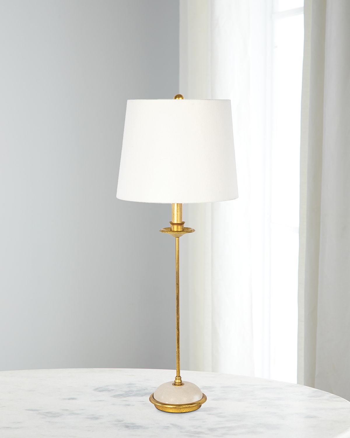 John-Richard Collection Faceted Acrylic Buffet Lamp | Neiman Marcus