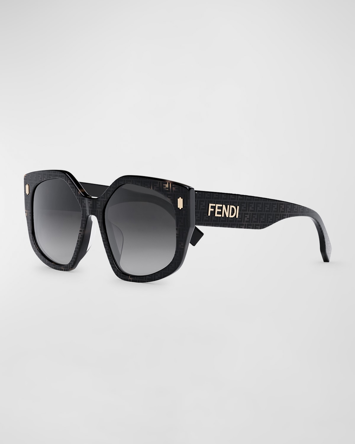 Fendi Logo Acetate Cat-Eye Sunglasses | Neiman Marcus
