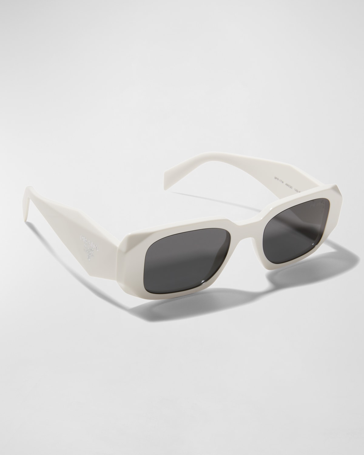 Fendi Men's Raised Logo Rectangle Sunglasses | Neiman Marcus