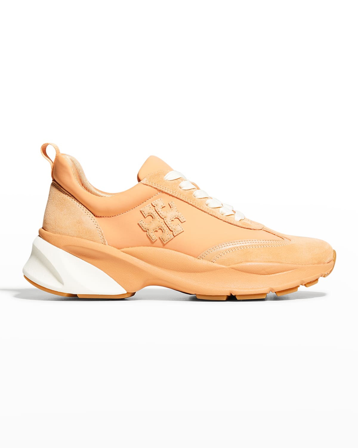 Tory Burch Good Luck Metallic Trainer Sneakers | Neiman Marcus