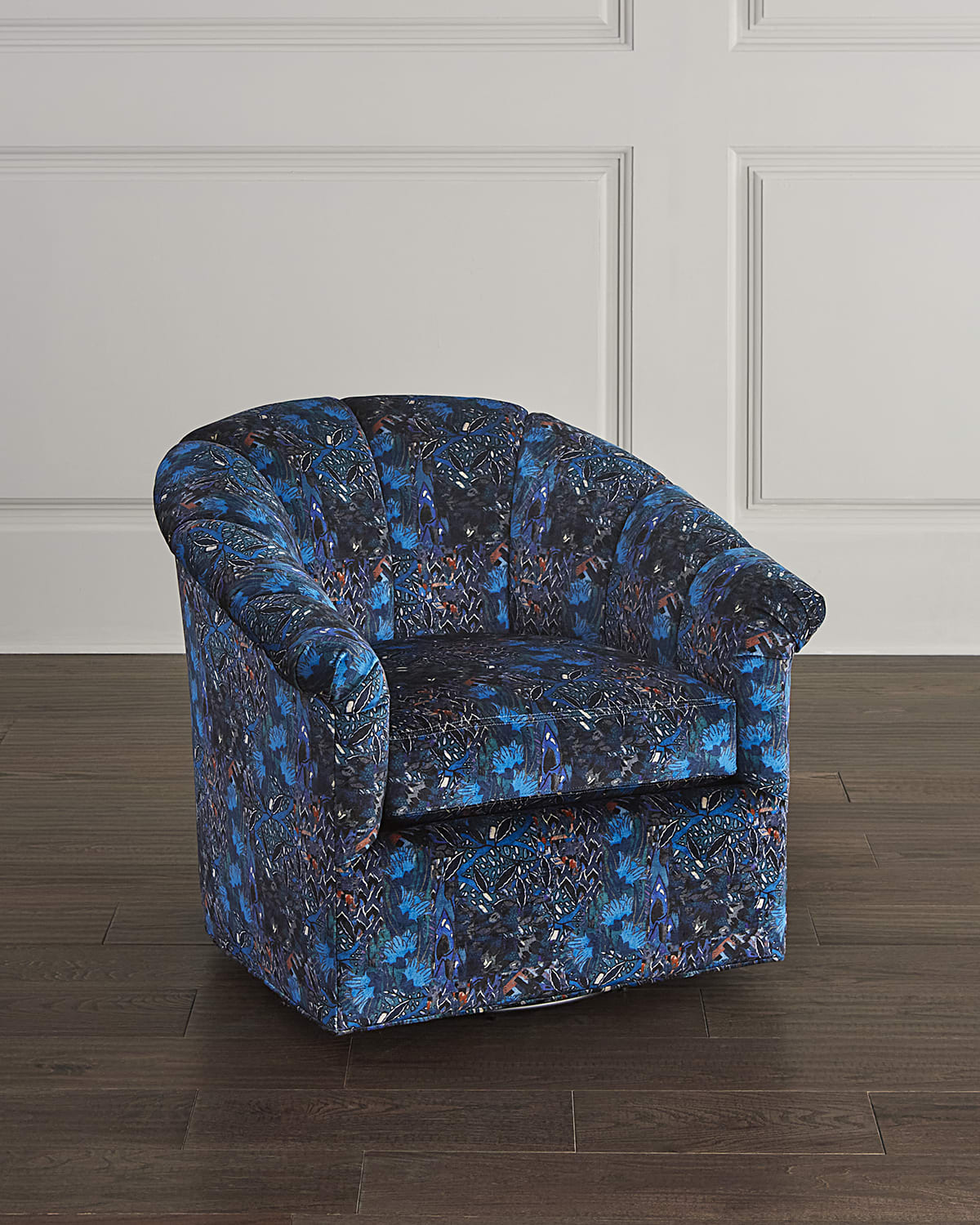 Massoud Regina Swivel Chair | Neiman Marcus