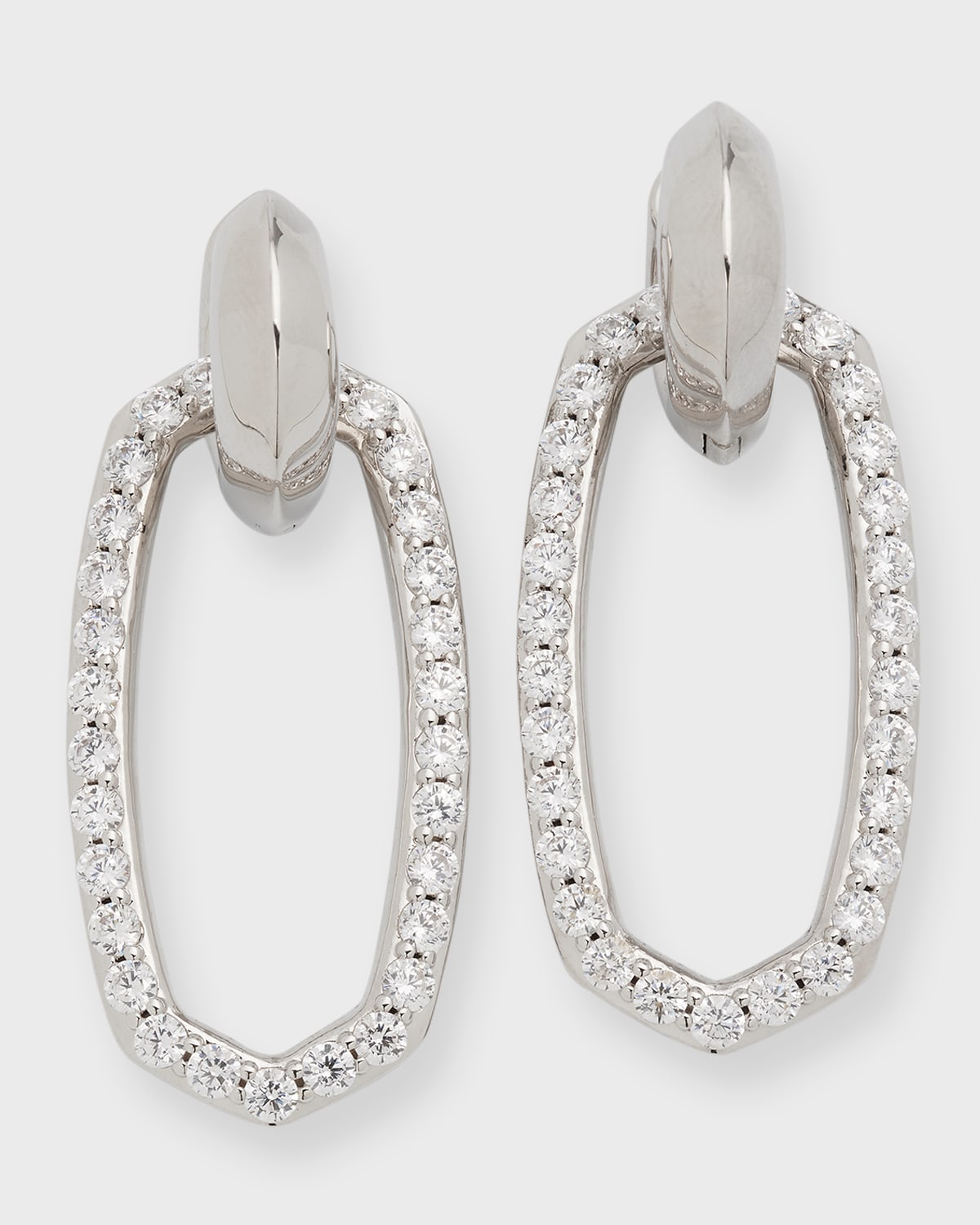 Kendra Scott Mother-of-Pearl Heart Drop Earrings | Neiman Marcus
