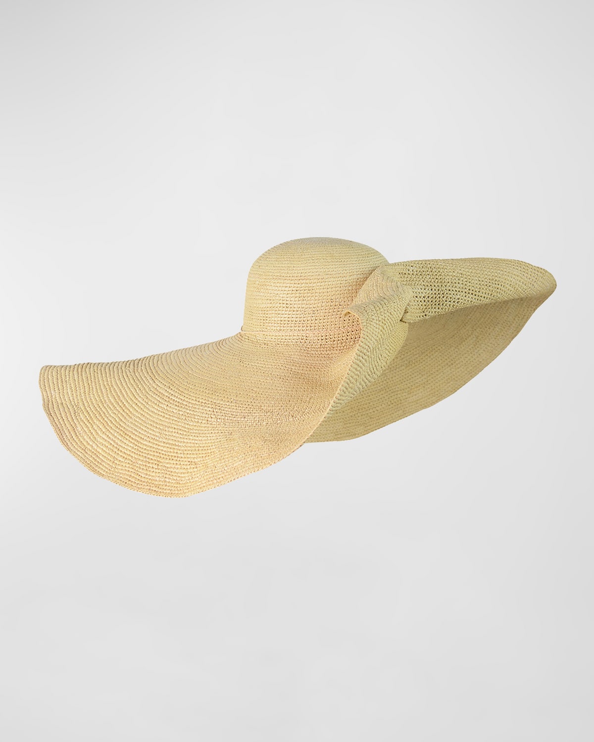 Sensi Studio Life is a Beach Frayed Straw Floppy Hat | Neiman Marcus