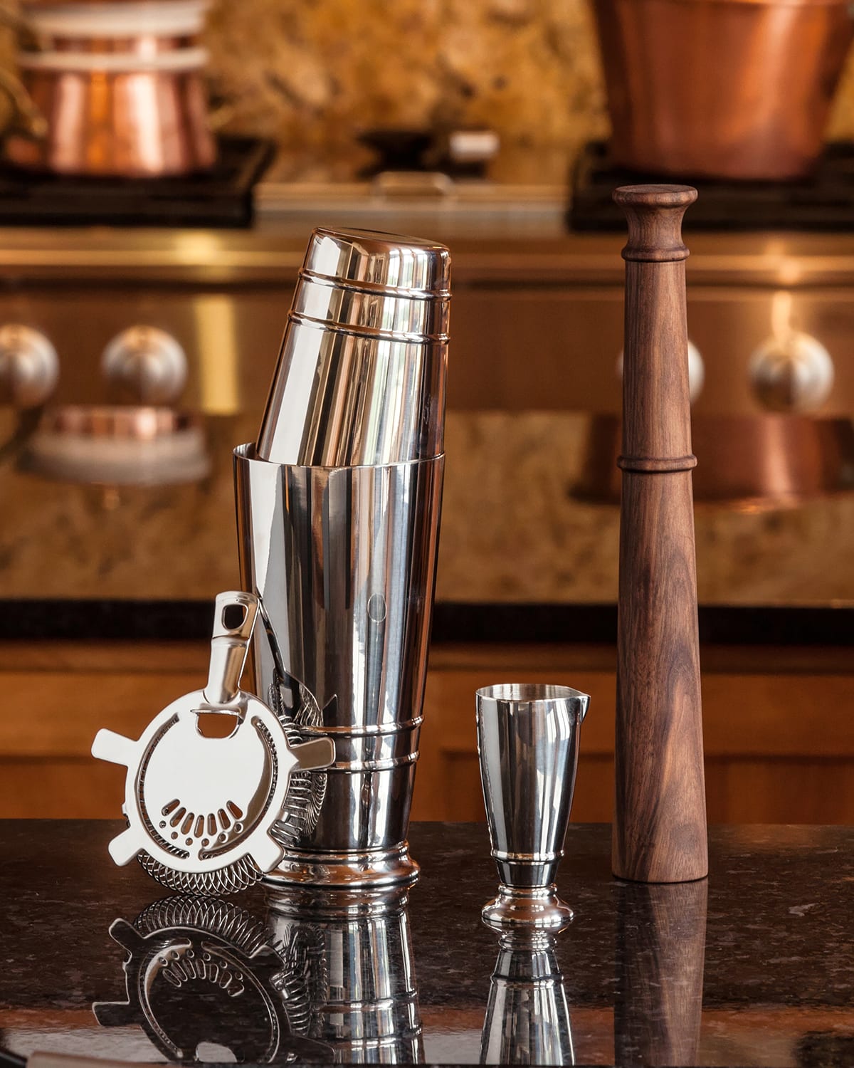 Sertodo Copper Maraka Boston Shaker Set | Neiman Marcus