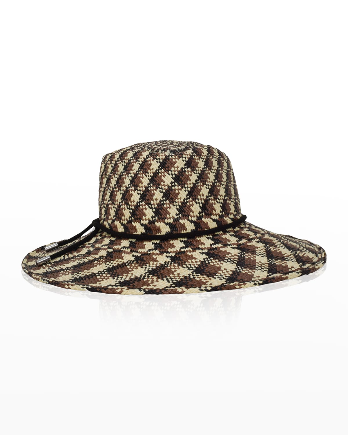 Gigi Burris Breanna Bicolor Straw Bucket Hat | Neiman Marcus