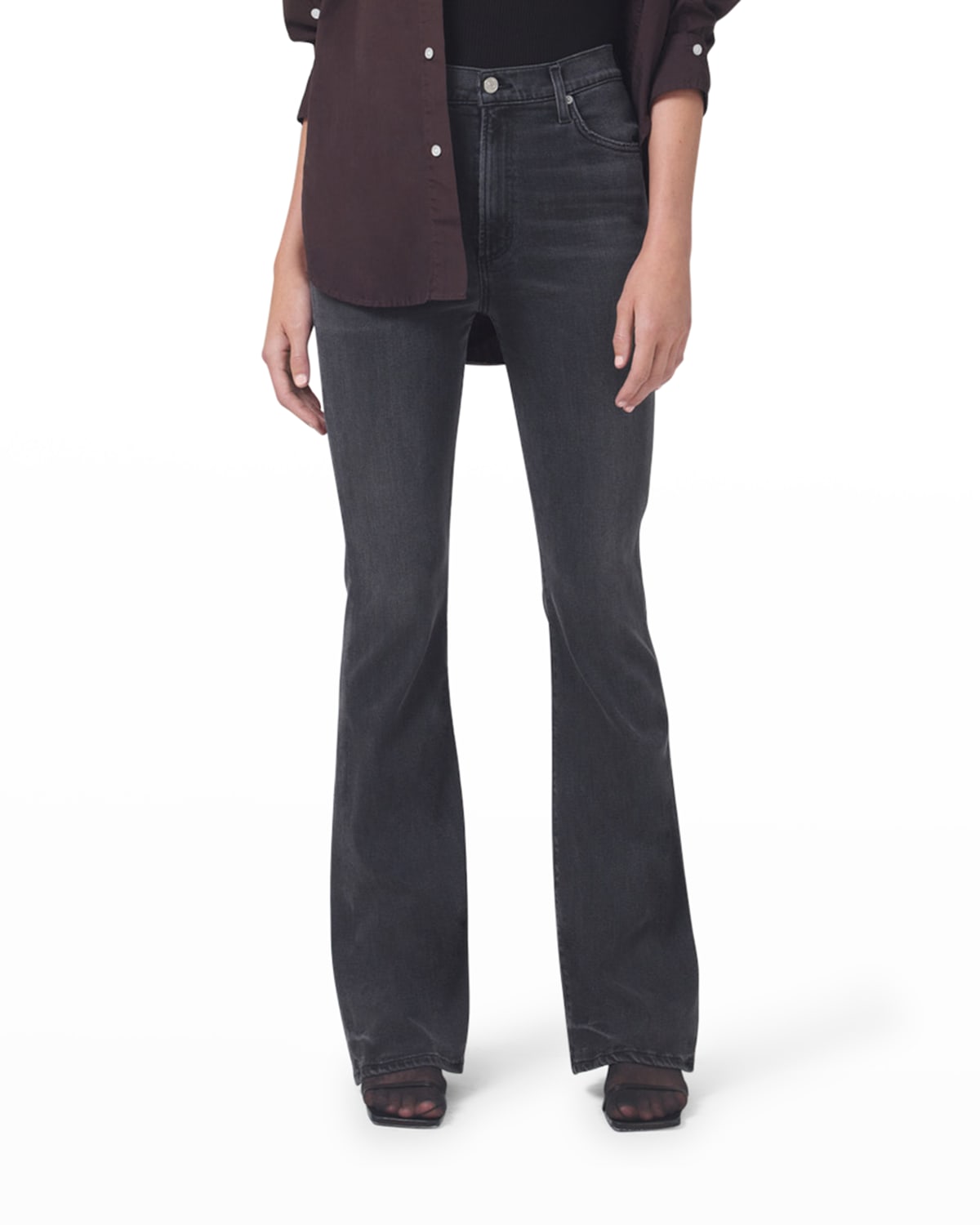 Citizens of Humanity Lilah High Rise Bootcut Ankle Jeans | Neiman Marcus