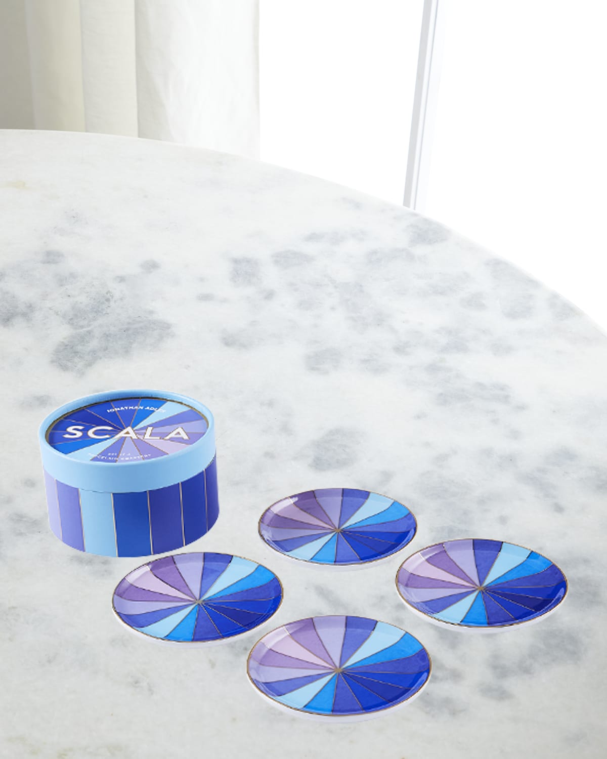 Jonathan Adler Mariposa Coasters, Set of 4 | Neiman Marcus