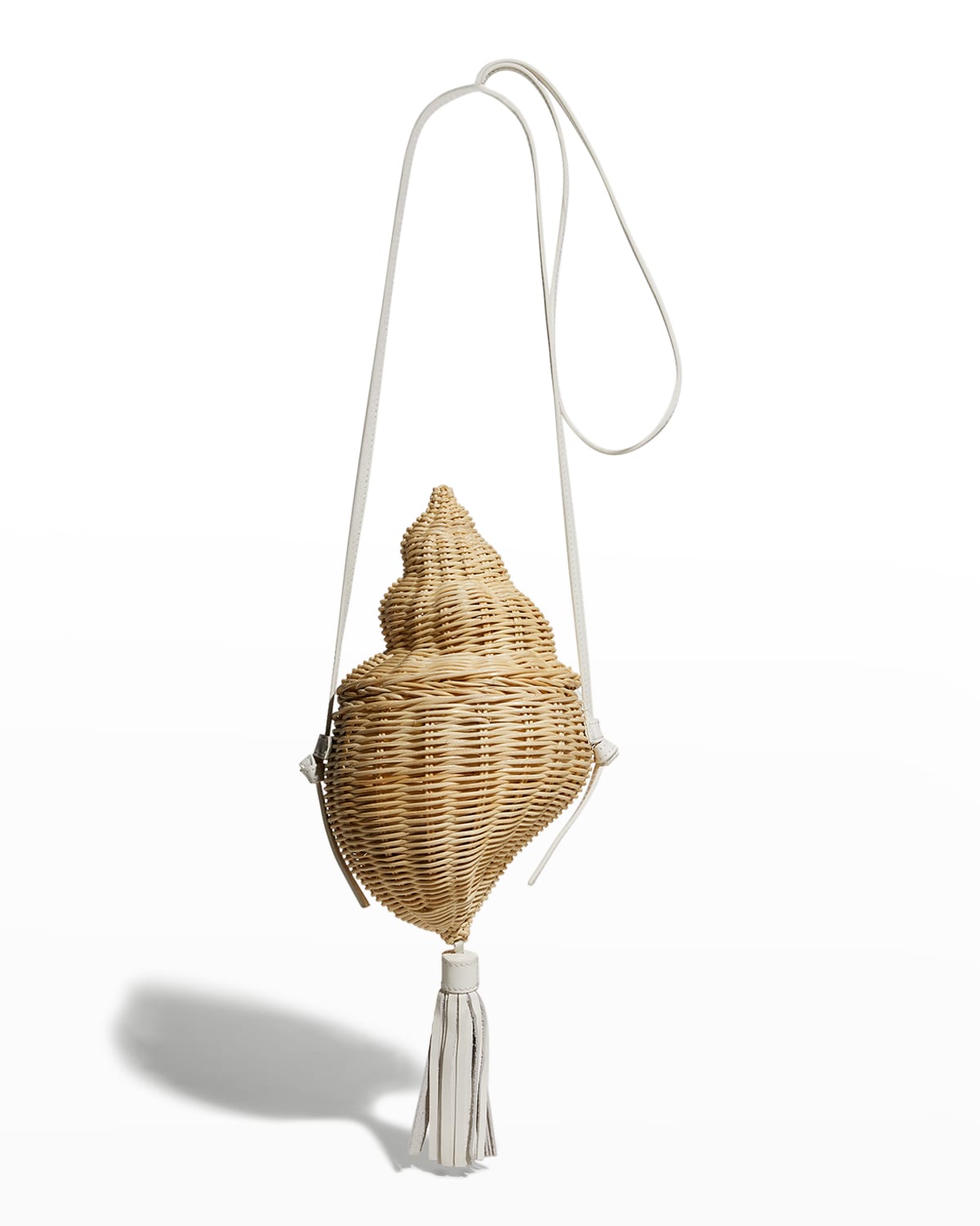 POOLSIDE The Anna Conch Shell Shoulder Bag | Neiman Marcus