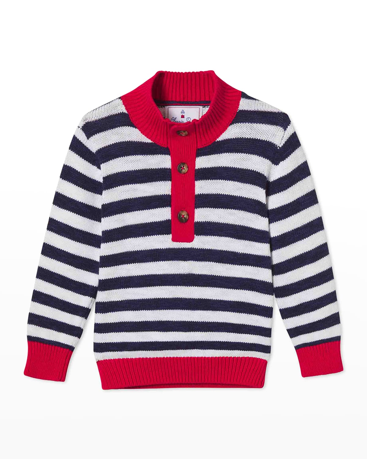 Classic Prep Childrenswear Boy's Scott Fair Isle Sweater, Size 9M-14Y ...