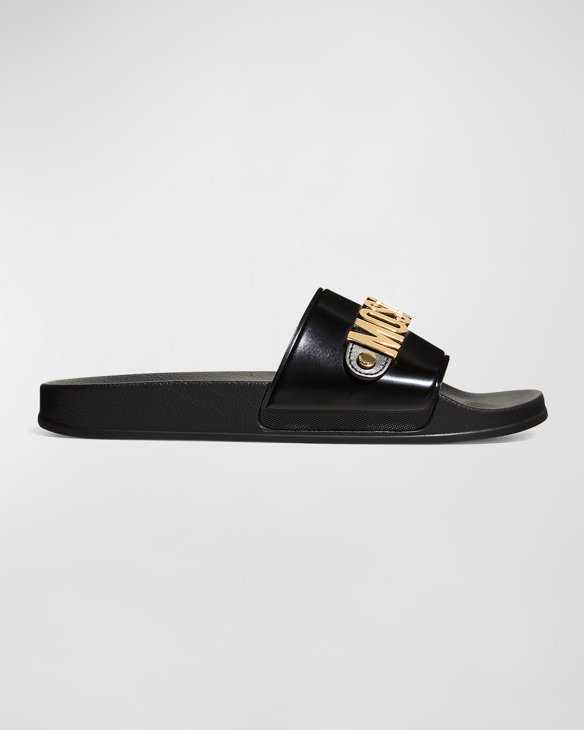 Palm Angels Men's Logo Pool Slides | Neiman Marcus