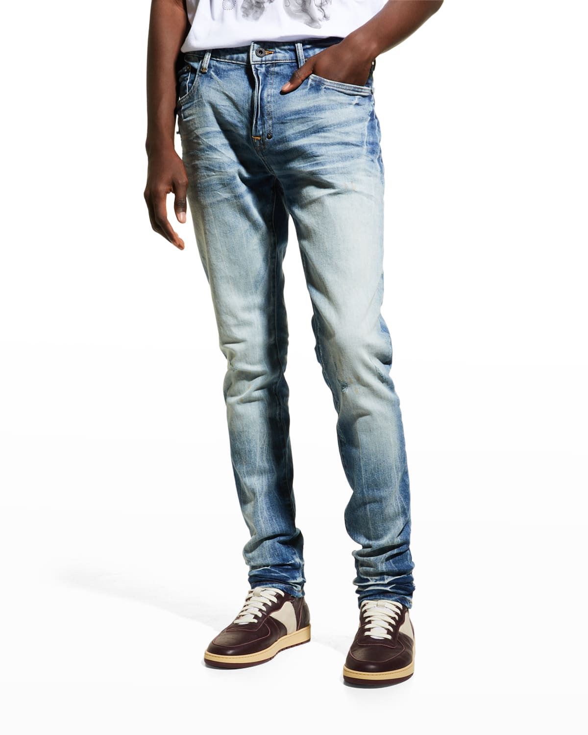 PRPS Men's Graphic Slim-Fit Jeans | Neiman Marcus