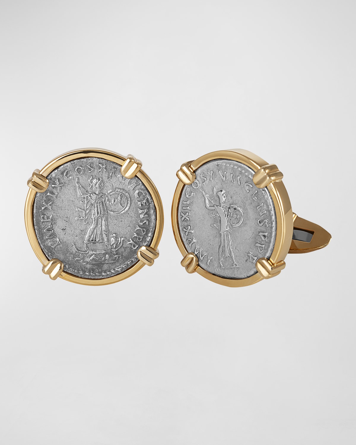 Jorge Adeler Men's Gods & Heroes 18K Yellow Gold Ancient Byzantine ...