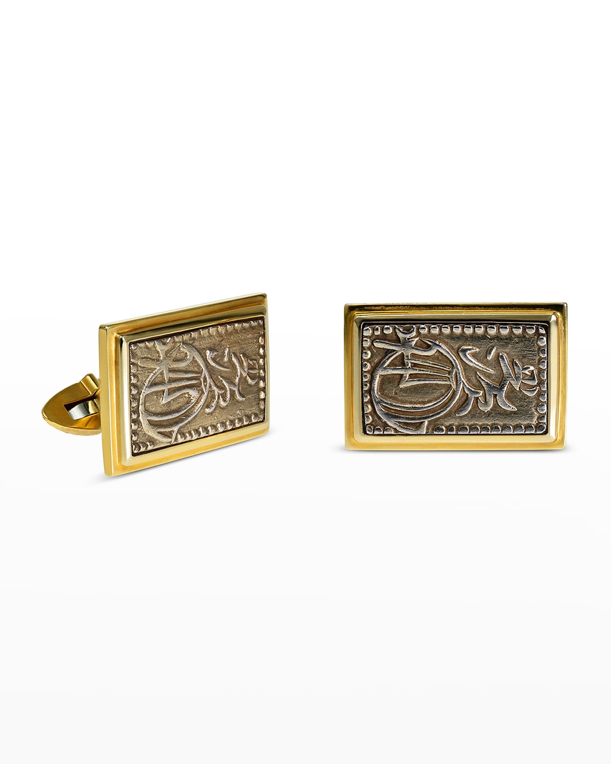 Jorge Adeler Men's Gods & Heroes 18K Yellow Gold Ancient Byzantine ...