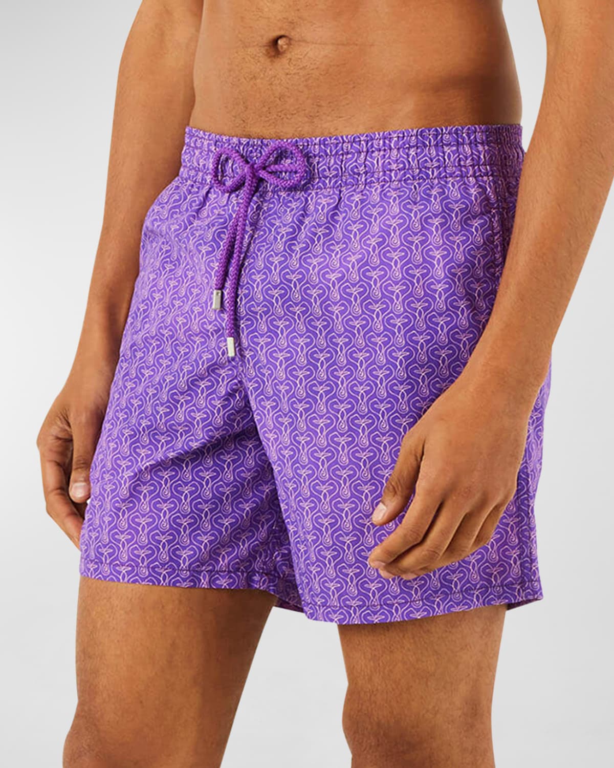 Vilebrequin Men's Moorea Turtle Jungle Swim Shorts | Neiman Marcus