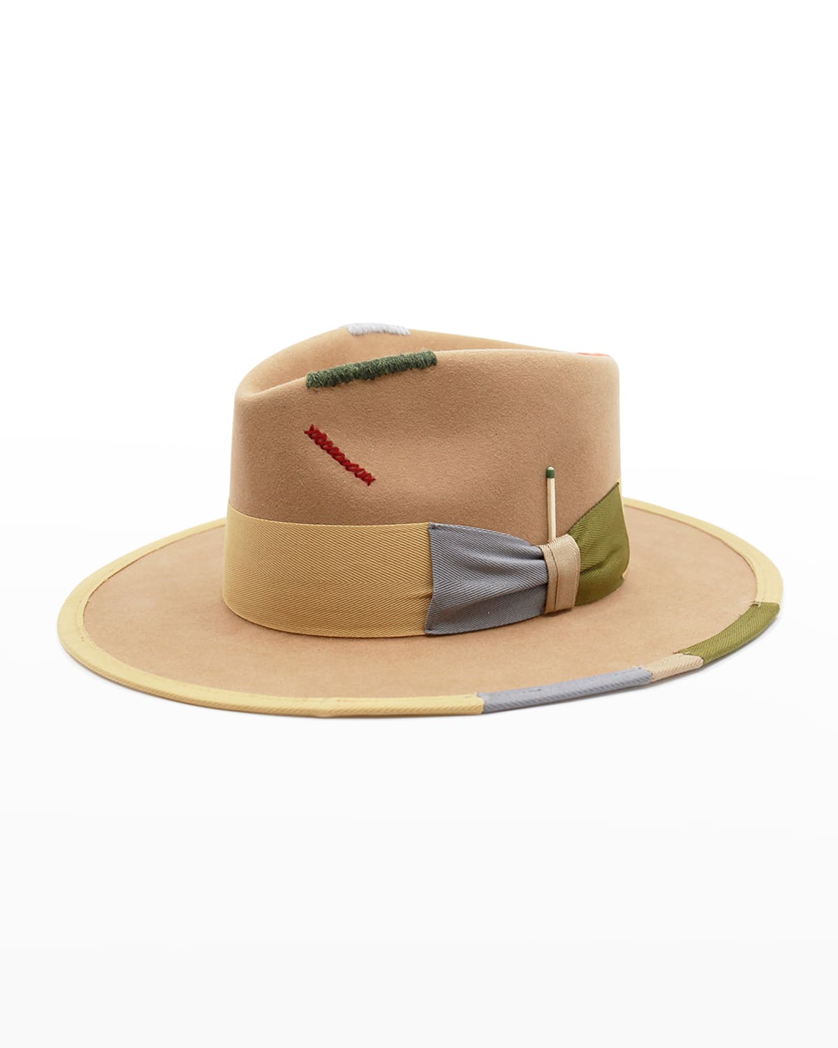 Saint Laurent Felt Fedora Hat | Neiman Marcus