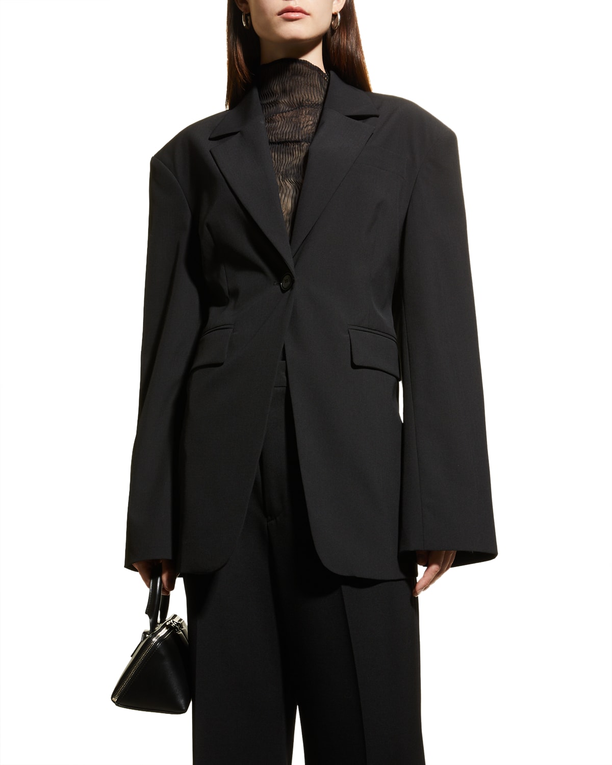 LOW CLASSIC Oversized Blazer | Neiman Marcus