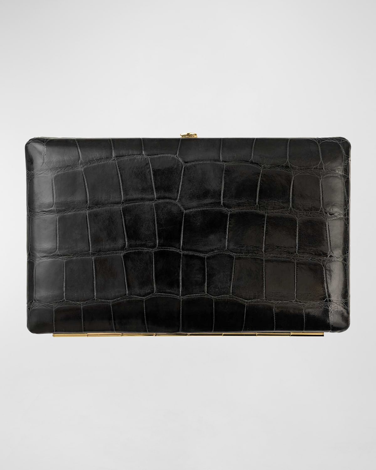 Abas Mini Alligator Bifold Wallet | Neiman Marcus