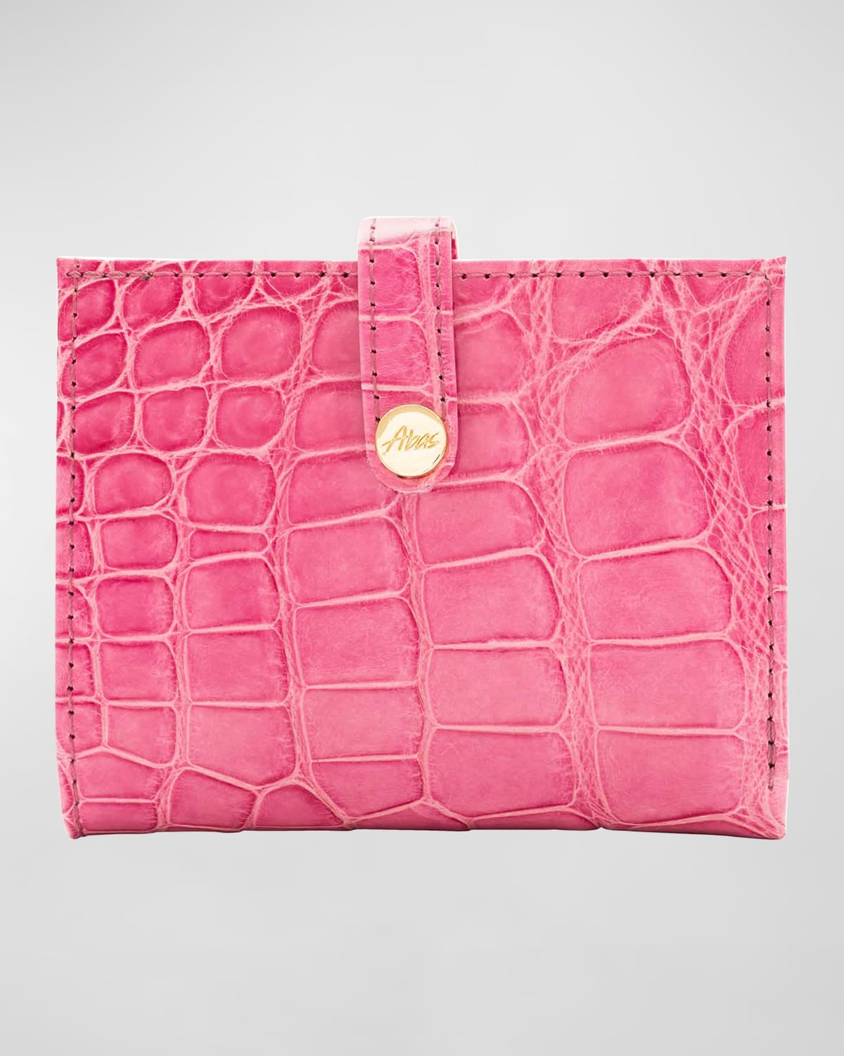 Abas Cache Frame Alligator Wallet | Neiman Marcus