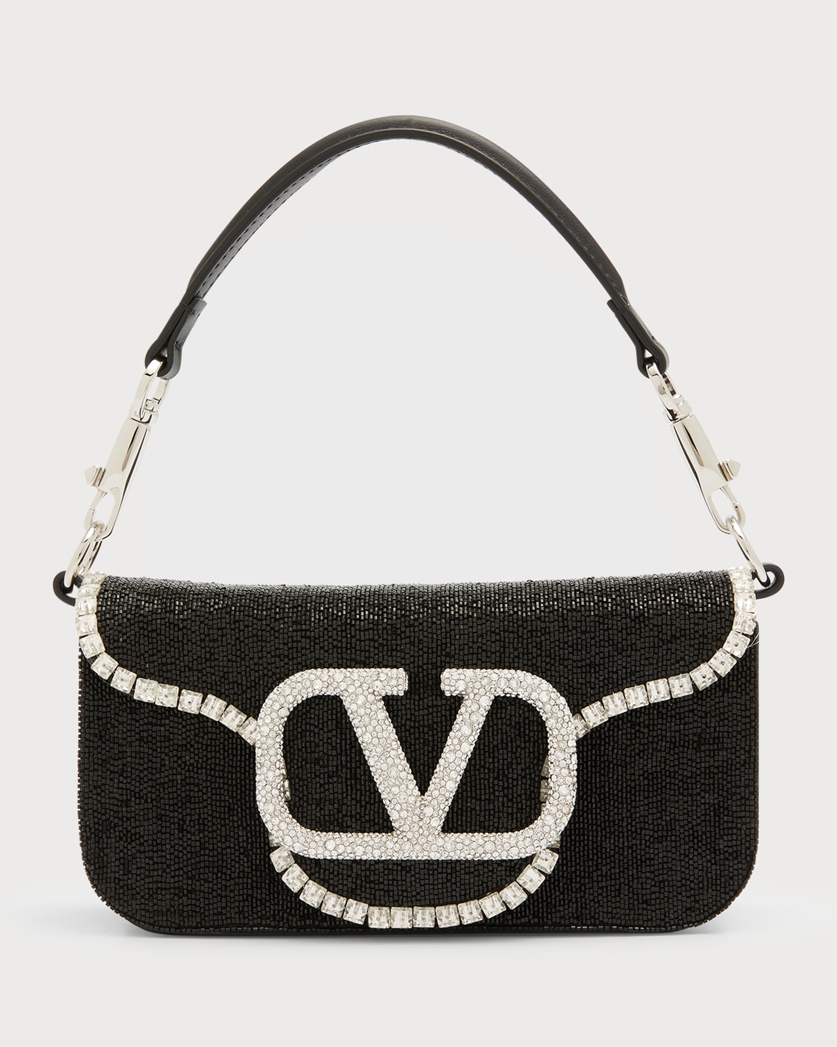 Valentino Garavani Loco Small VLOGO Sequins Shoulder Bag | Neiman Marcus