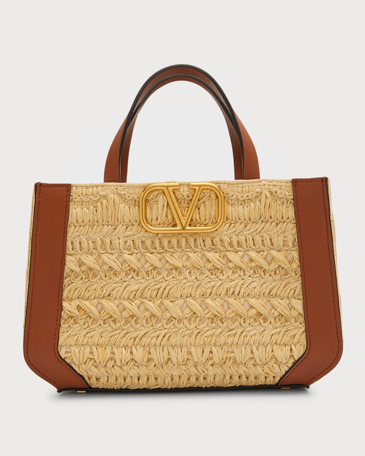 Valentino Garavani VLOGO Signature Small Canvas Tote Bag | Neiman Marcus