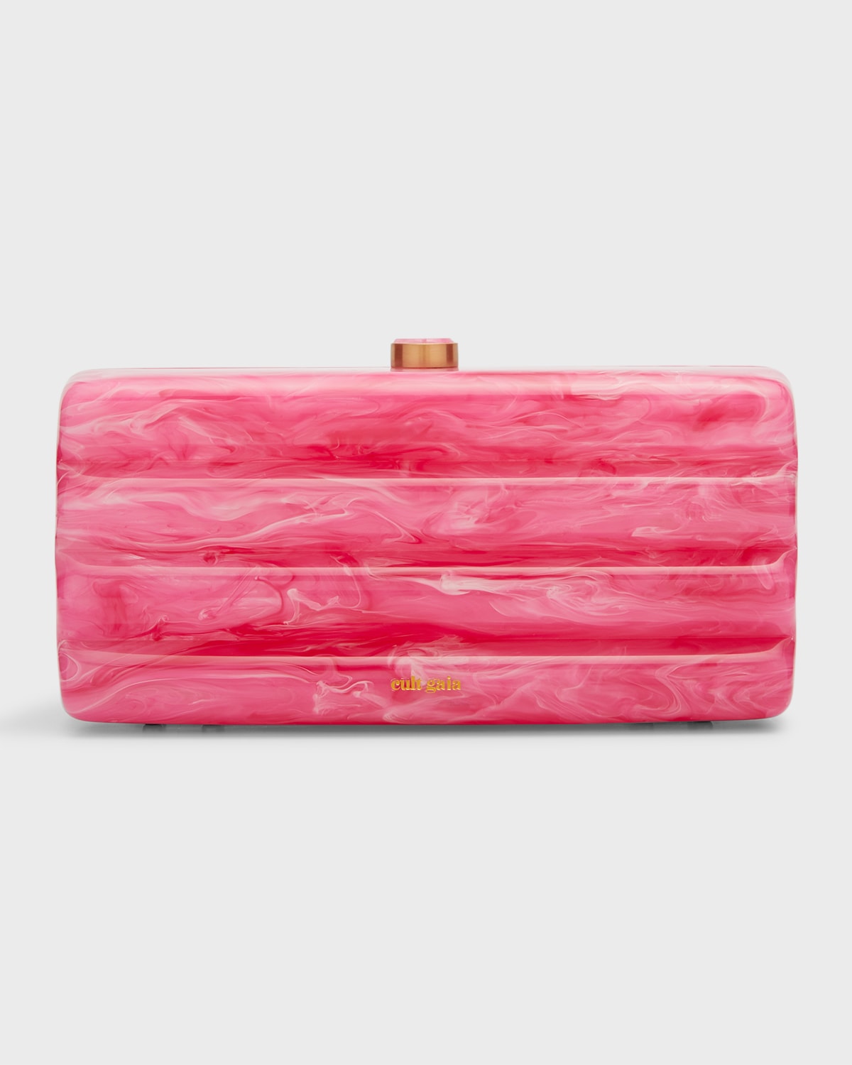 Cult Gaia Jaya Beaded Acrylic Clutch Bag | Neiman Marcus