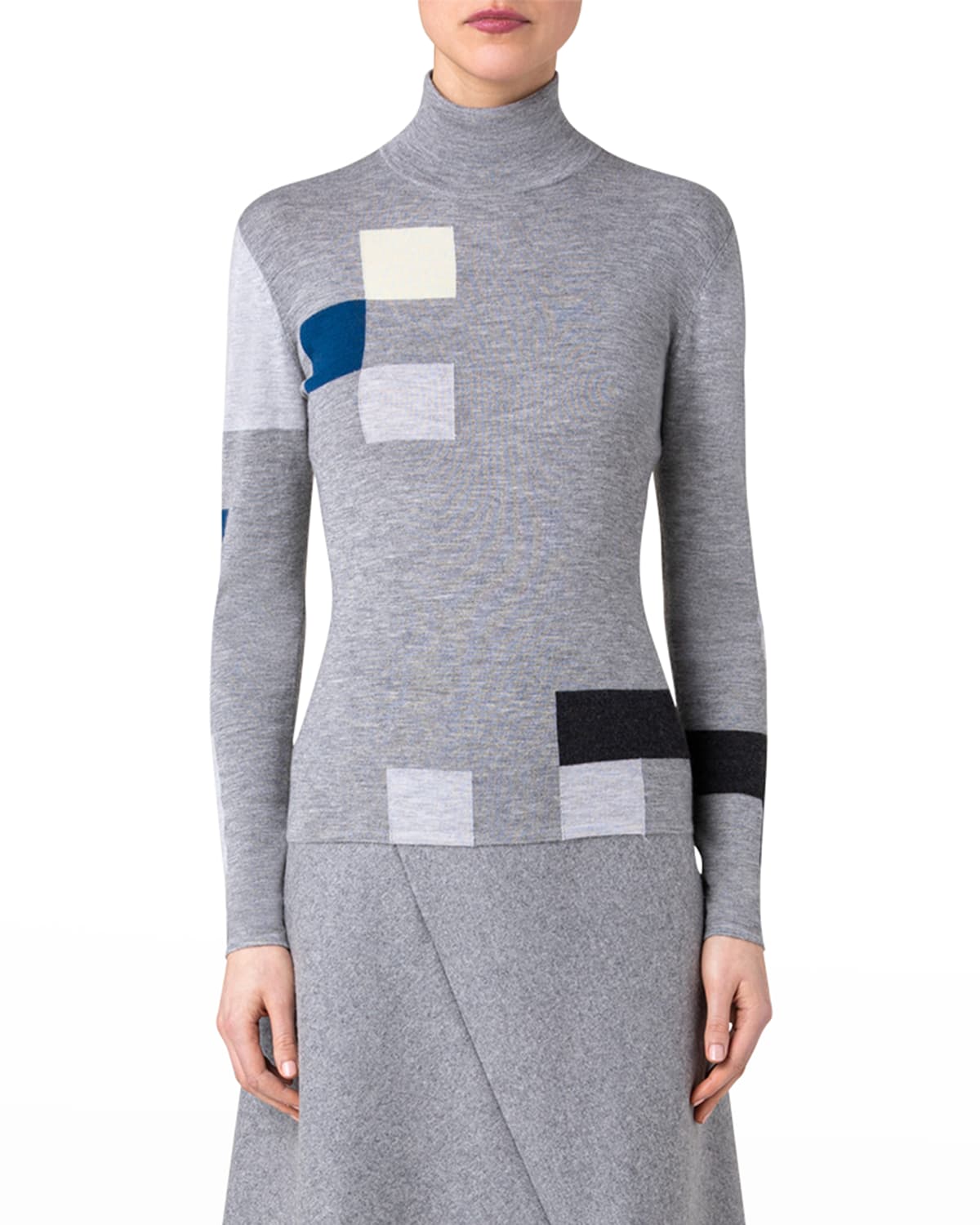 Akris Fringe Cashmere Turtleneck Sweater | Neiman Marcus Akris Fringe Cashmere Turtleneck Sweater | Neiman Marcus