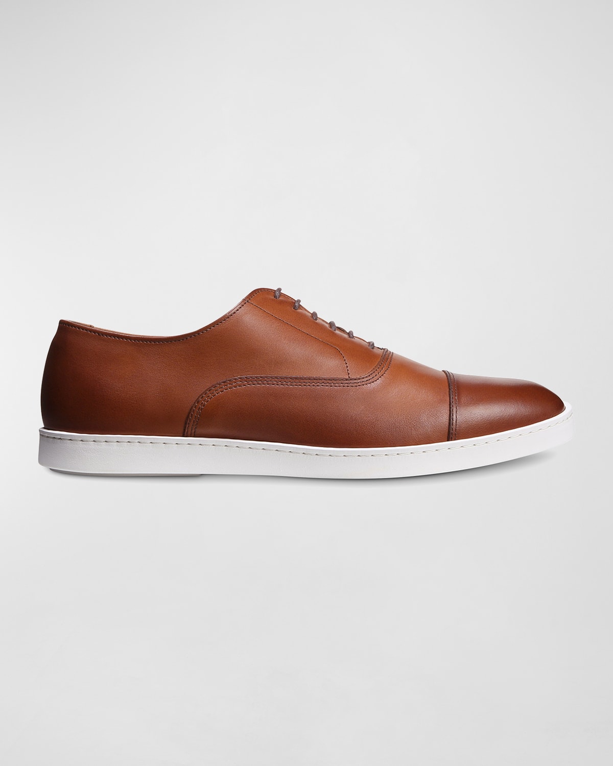 Allen Edmonds Men's Alpha Low-Top Leather Sneakers | Neiman Marcus