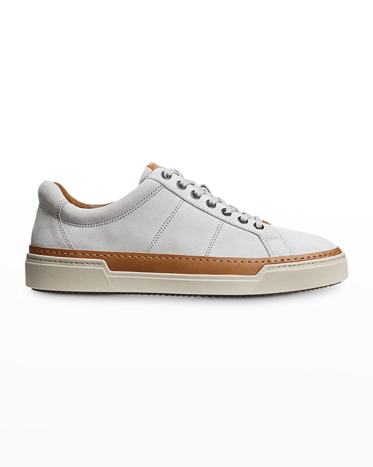 Allen Edmonds Men's Alpha Low-Top Leather Sneakers | Neiman Marcus