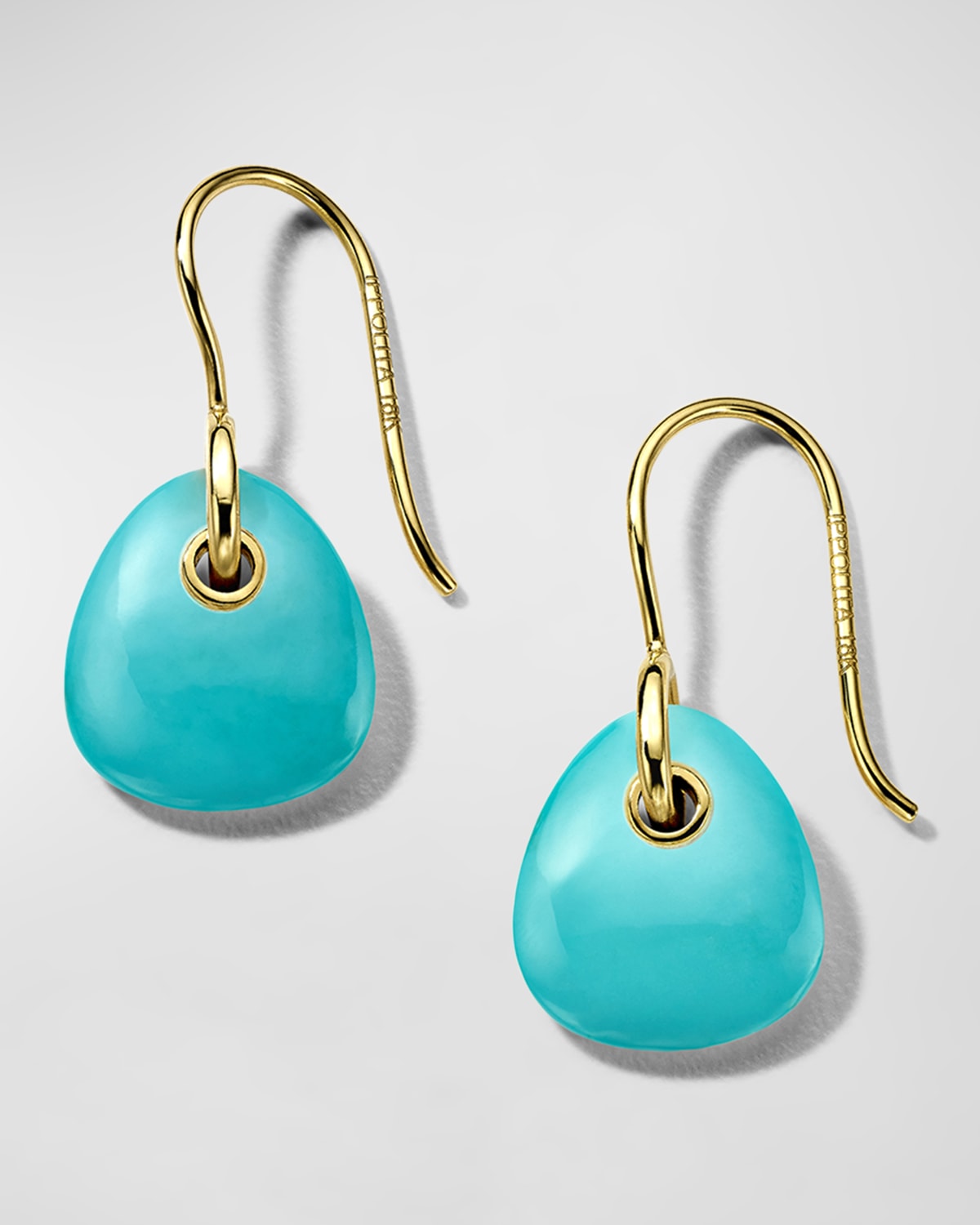 Ippolita Small Hammered Ball Stud Earrings in 18K Gold | Neiman Marcus