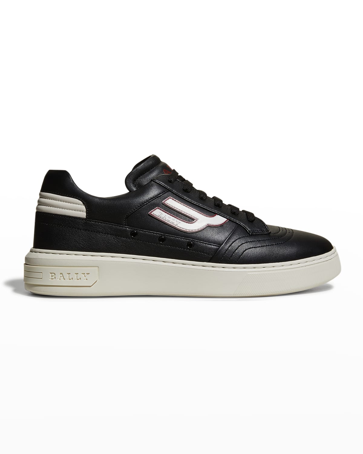 Bally Men's Moony Embossed Leather Low-Top Sneakers | Neiman Marcus