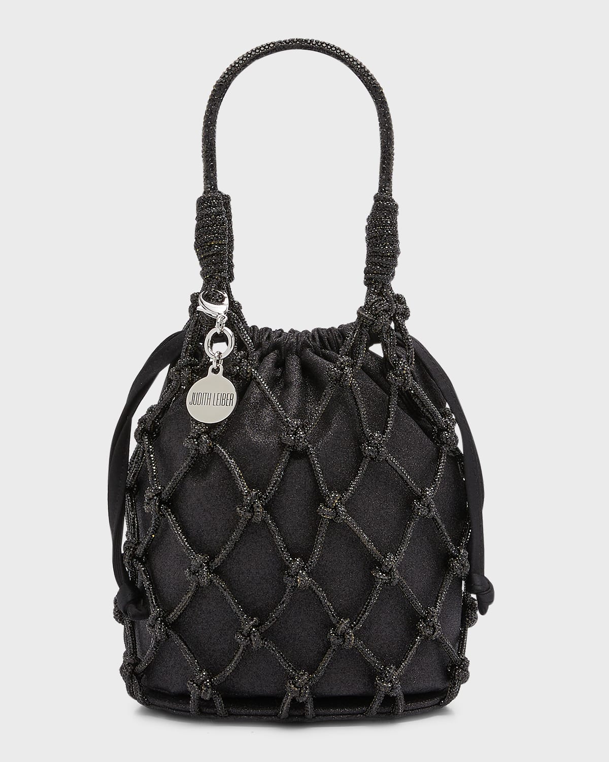Judith Leiber Couture Crescent Crystal Top-Handle Bag | Neiman Marcus