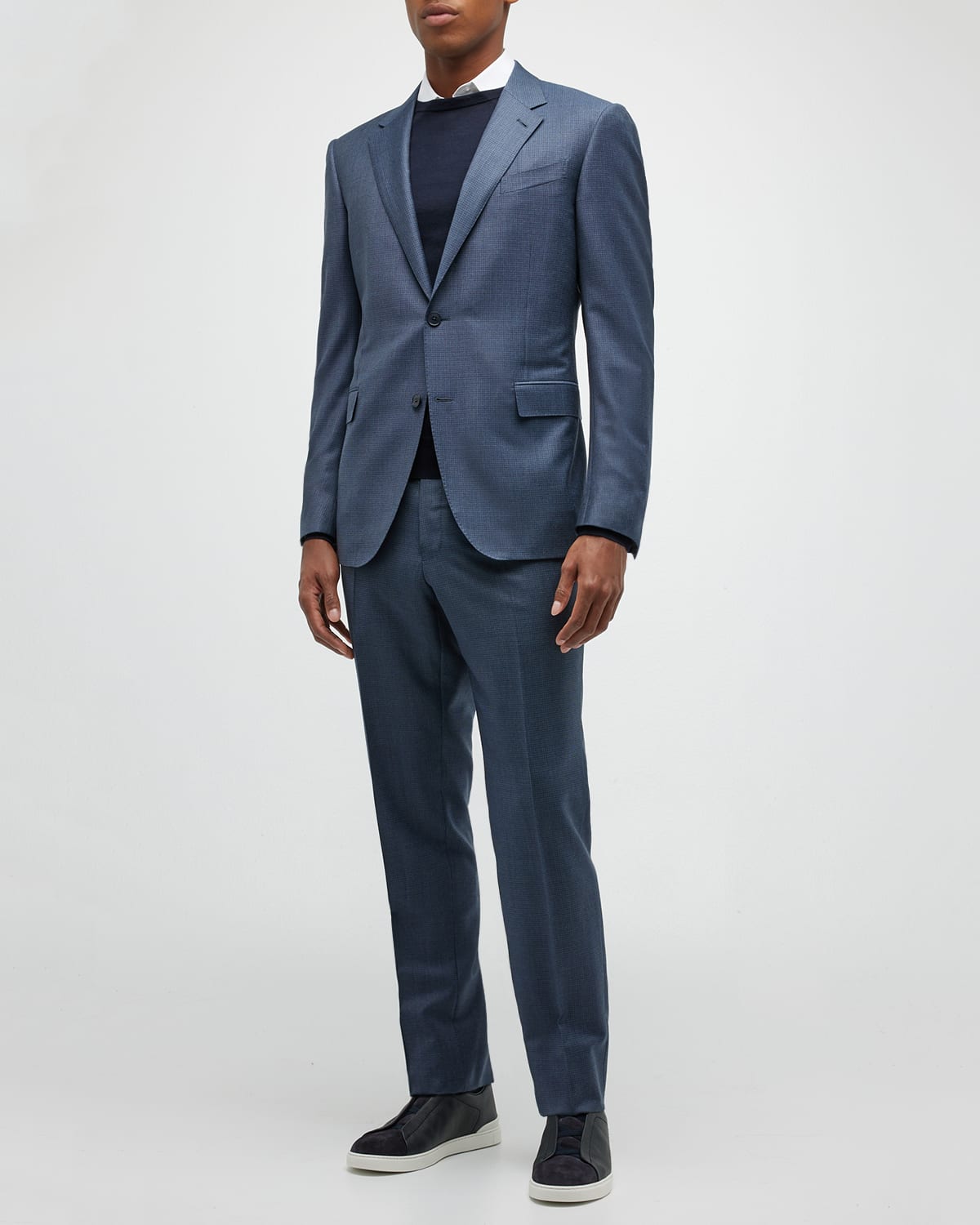 ZEGNA Men's Two-Piece Wool Suit | Neiman Marcus