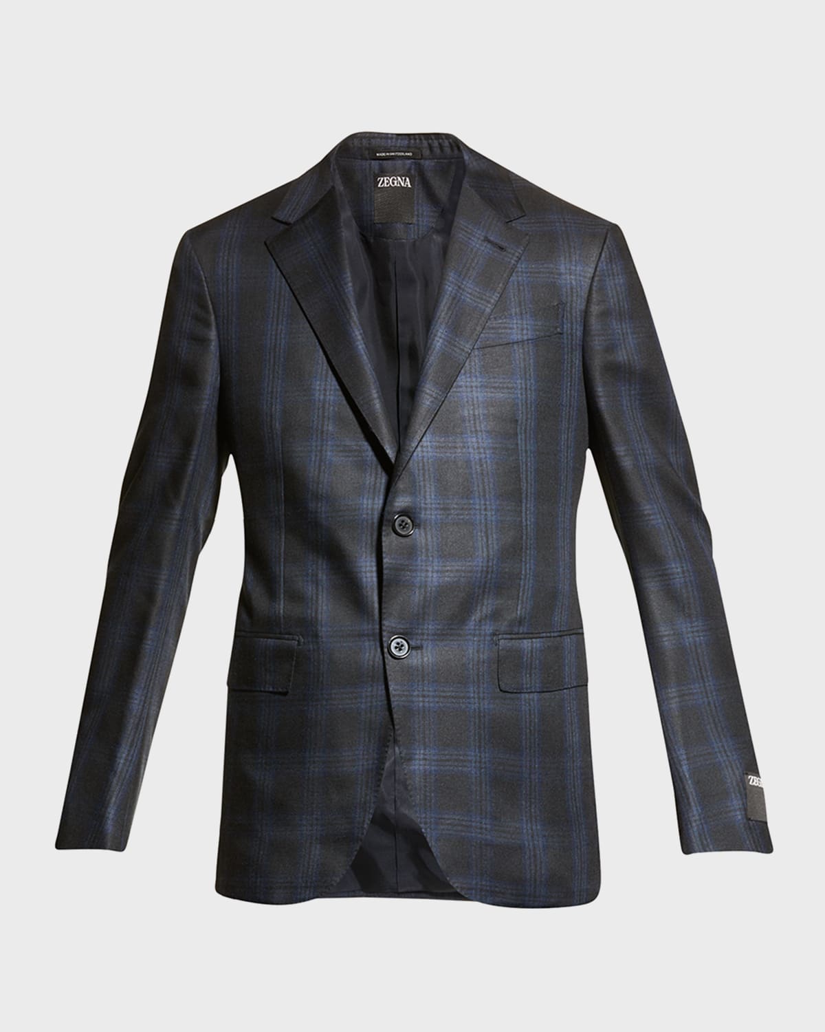 Stefano Ricci Men's Plaid Silk & Cashmere Sport Jacket | Neiman Marcus