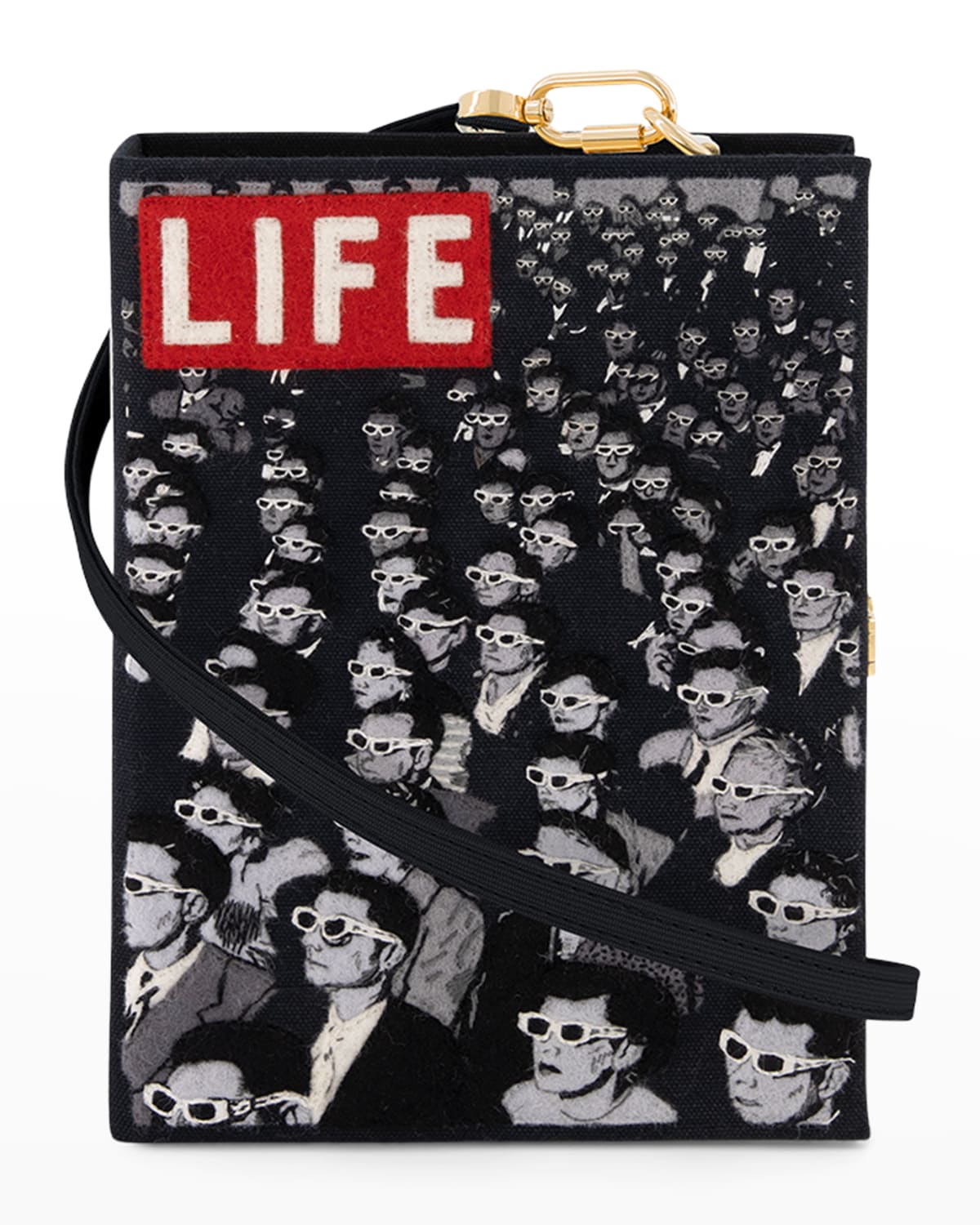 Olympia Le Tan Disco Vibes Book Clutch Bag Neiman Marcus