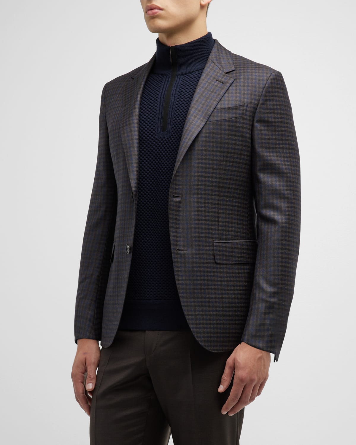 ZEGNA Men's Solid Cashmere Sport Jacket | Neiman Marcus