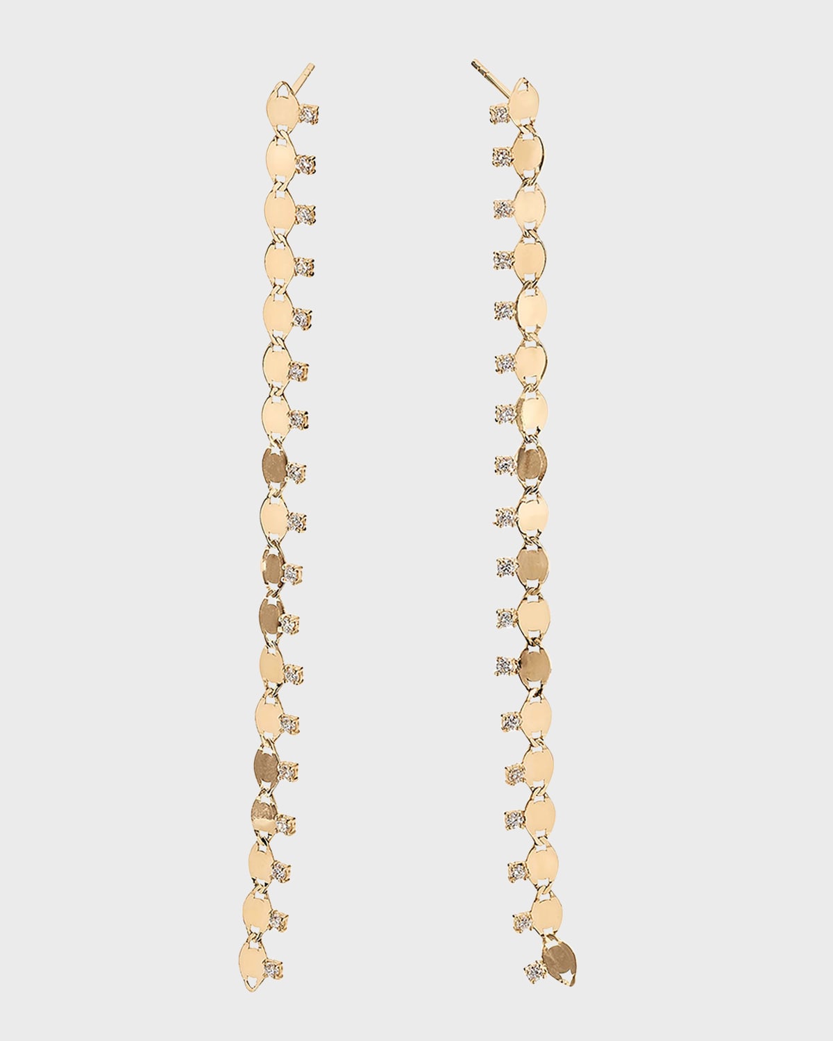 LANA Linear Laser Kite Chain Earrings | Neiman Marcus