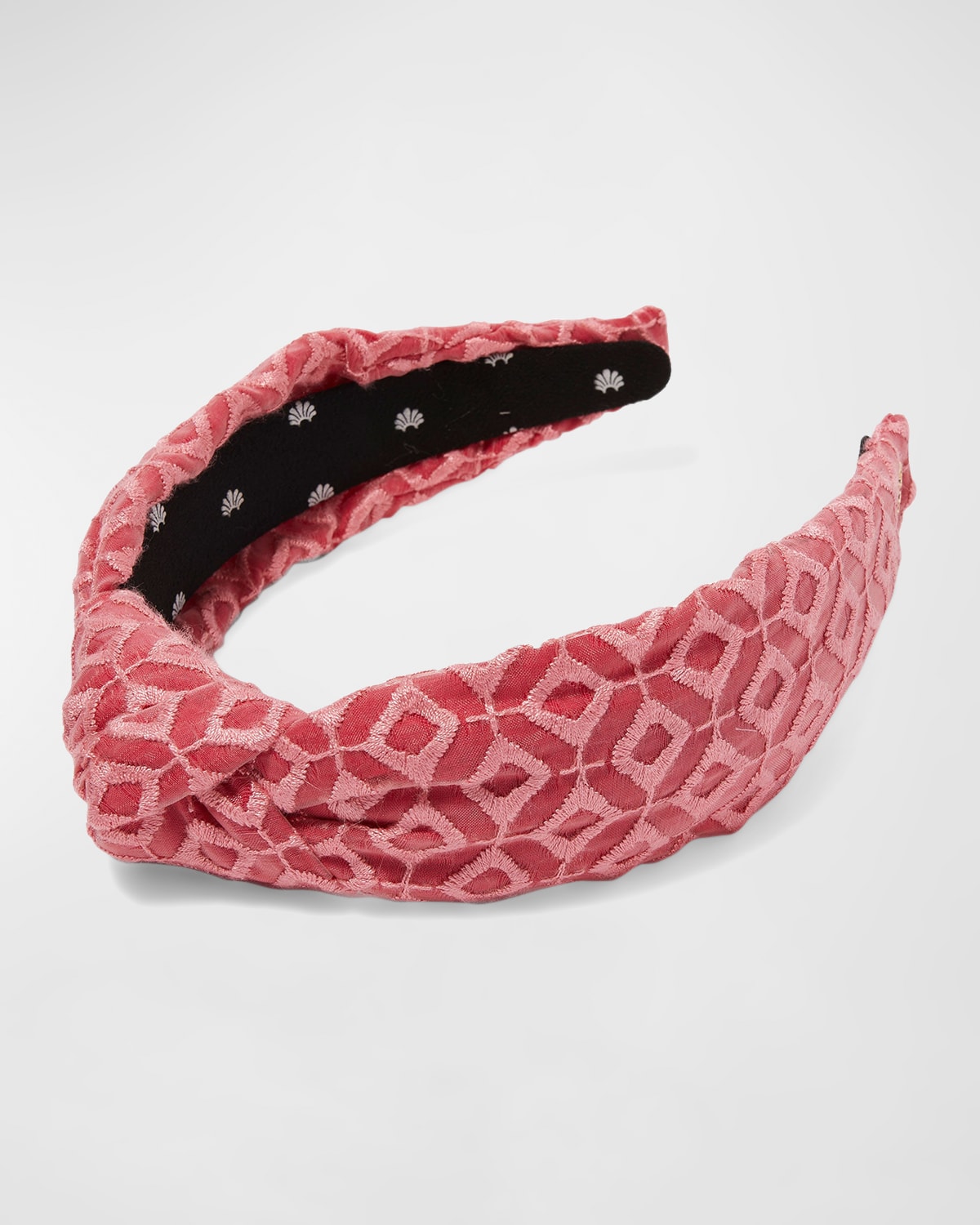 Lele Sadoughi Sequin Embellished Knotted Velvet Headband Neiman Marcus