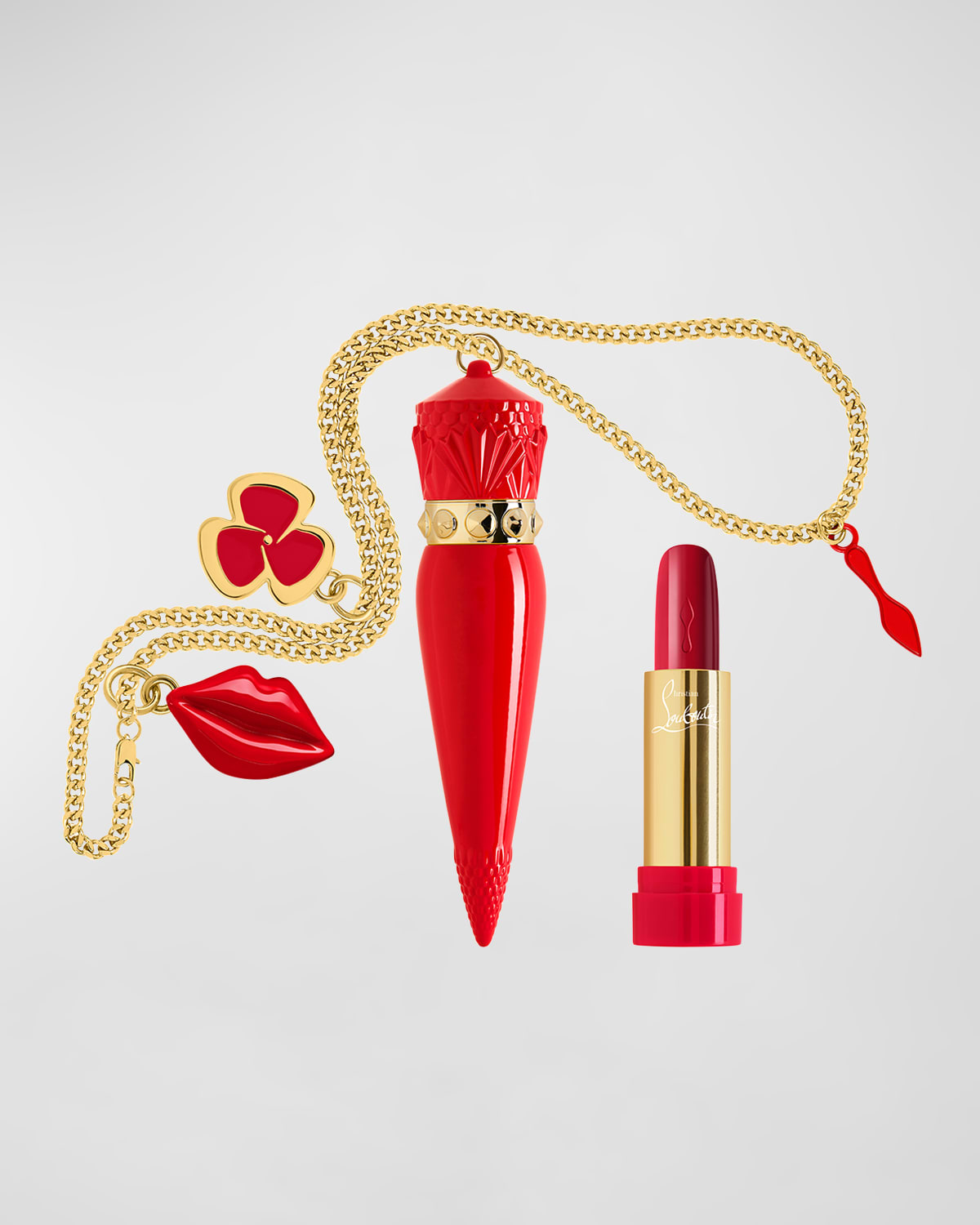 Christian Louboutin So Glow Bundle - Red Show & Red Case | Neiman Marcus