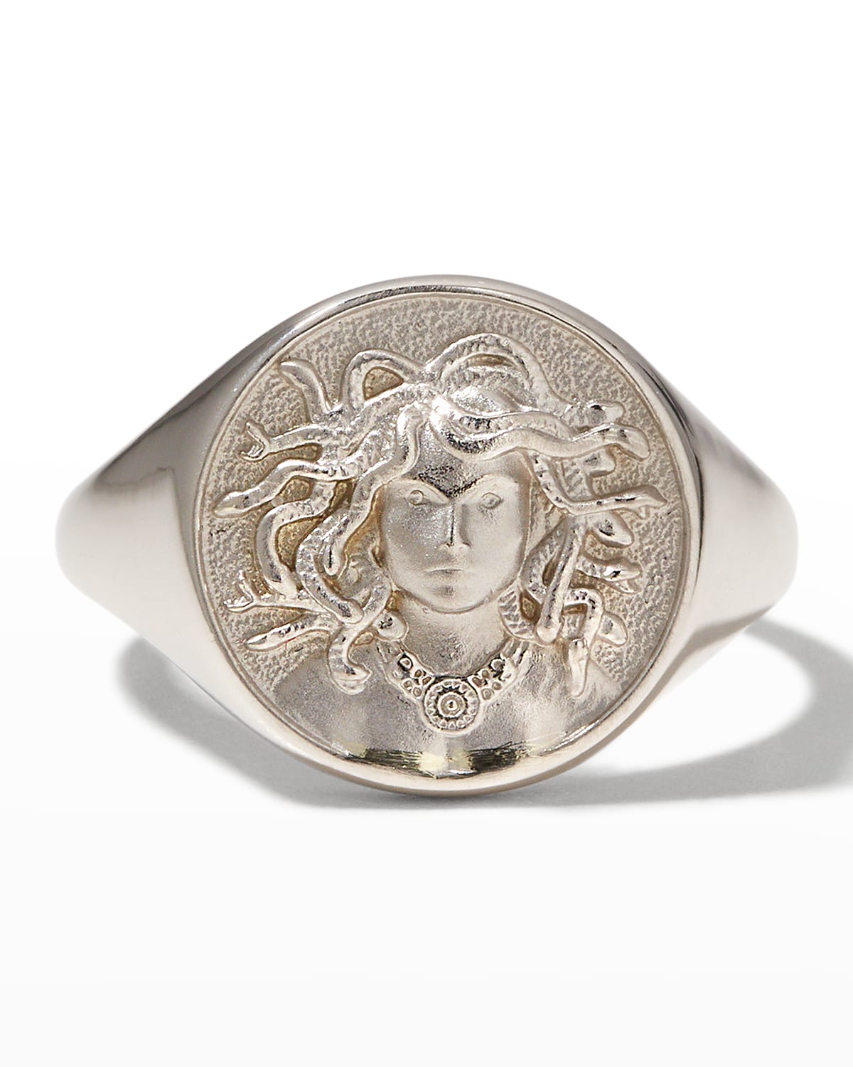 Awe Inspired 14k Yellow Gold Cleopatra Signet Ring | Neiman Marcus
