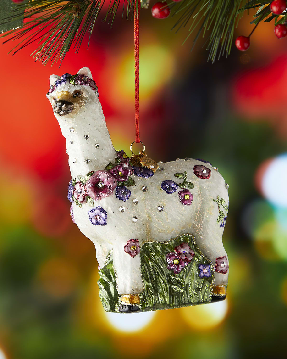 Jay Strongwater Donner Christmas Ornament | Neiman Marcus