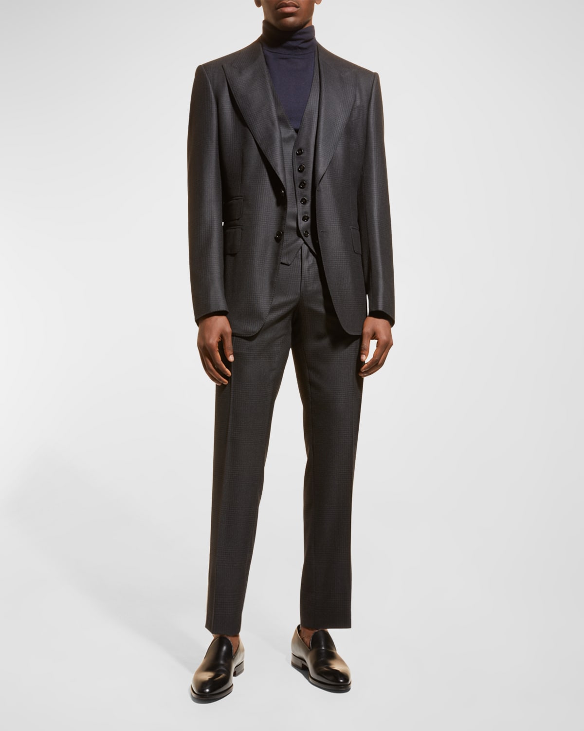 TOM FORD Men's O'Connor Prince of Wales Suit | Neiman Marcus