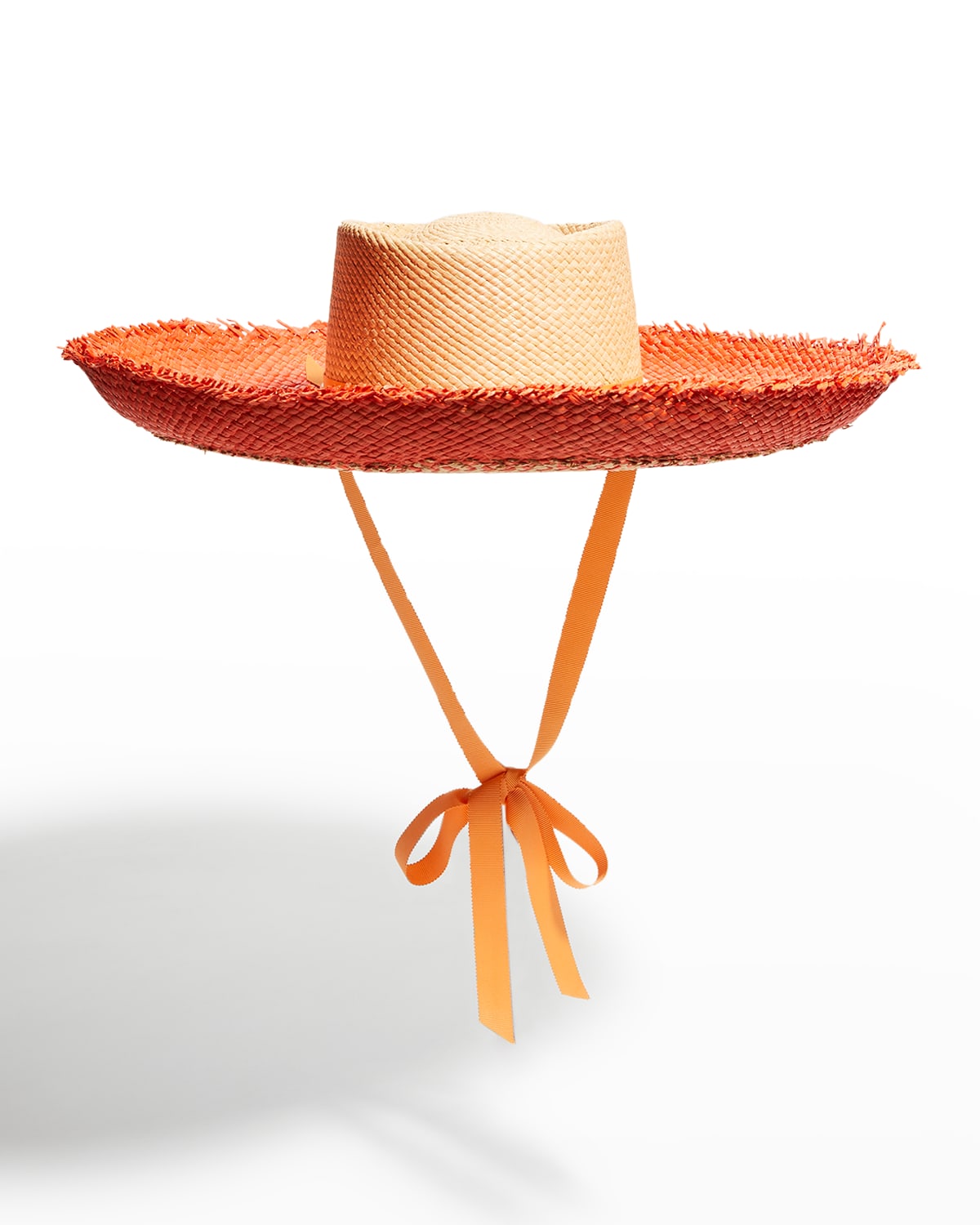 Sensi Studio Life is a Beach Frayed Straw Floppy Hat | Neiman Marcus